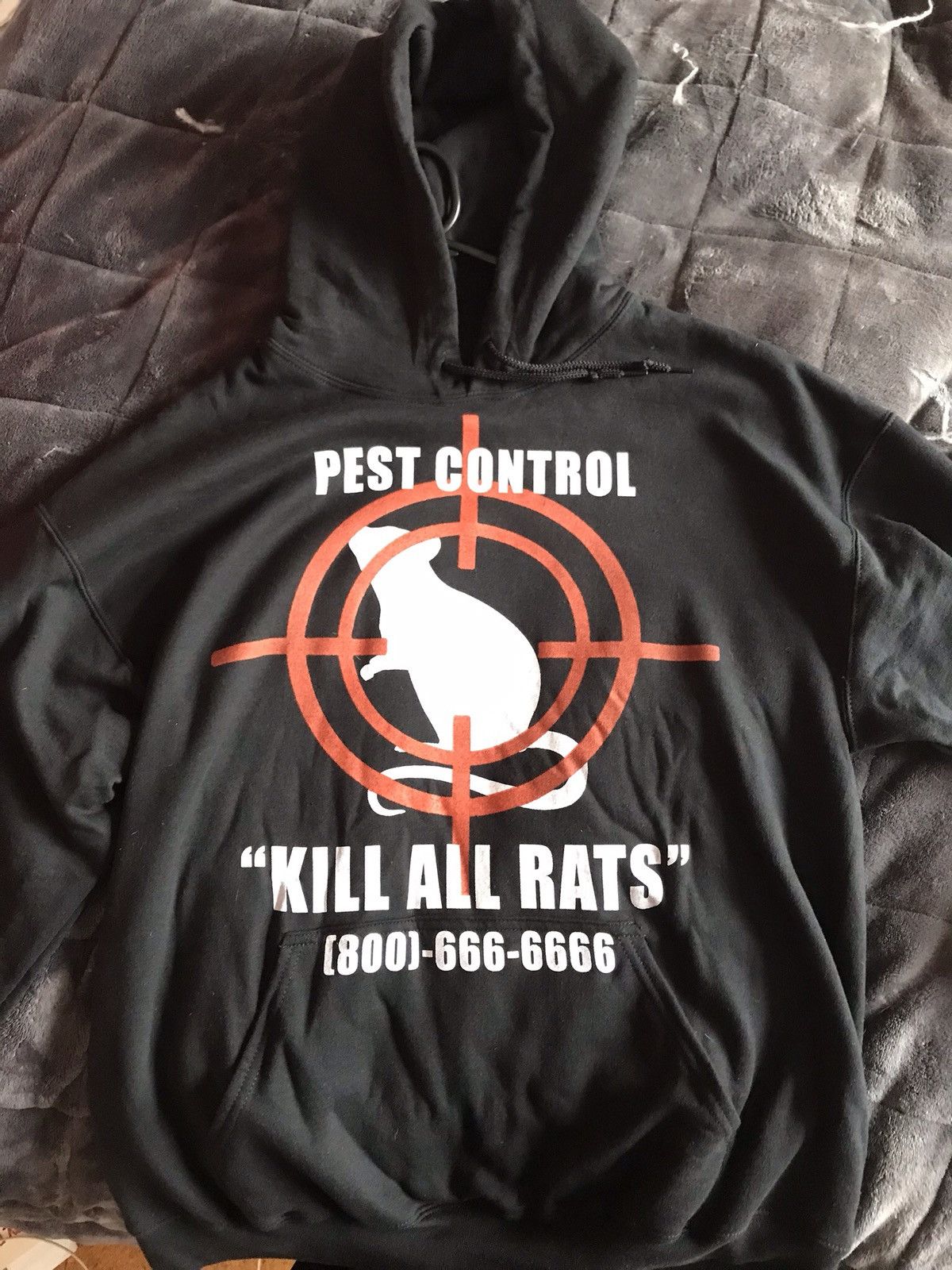 Supreme CITY MORGUE KILL ALL RATS HOODIE | Grailed