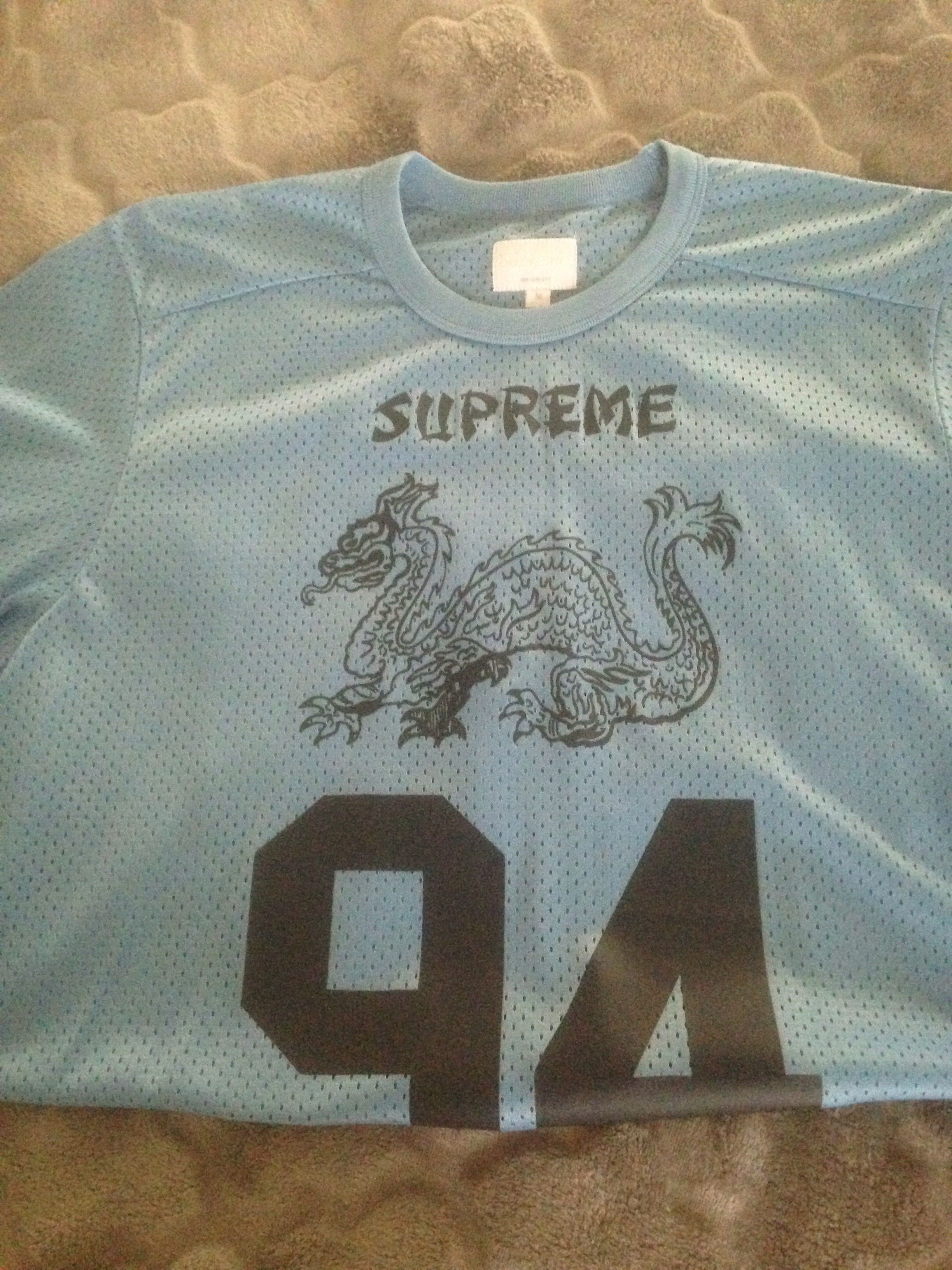 Supreme Dragon jersey | Grailed
