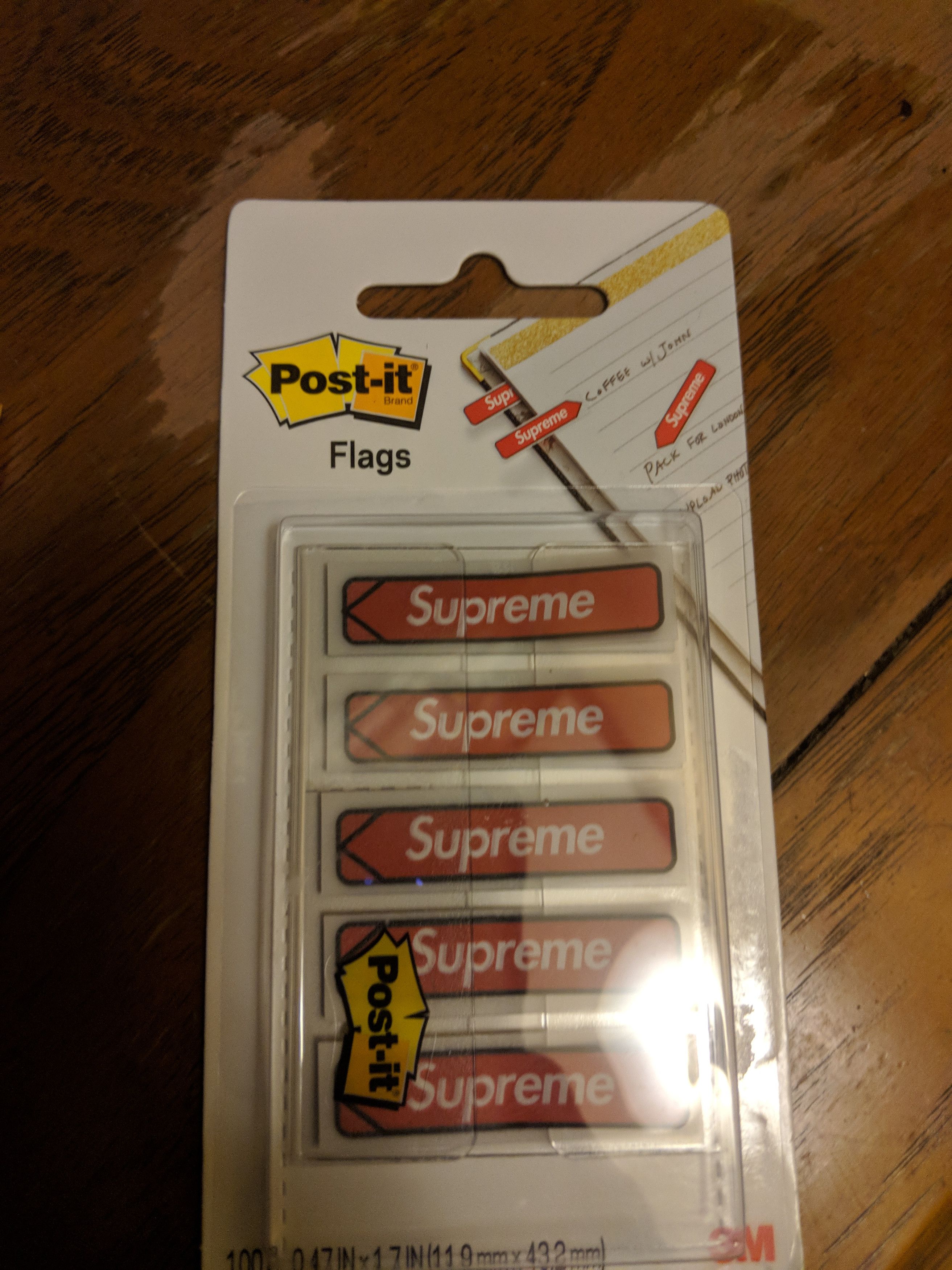 Supreme Supreme Post it flags | Grailed