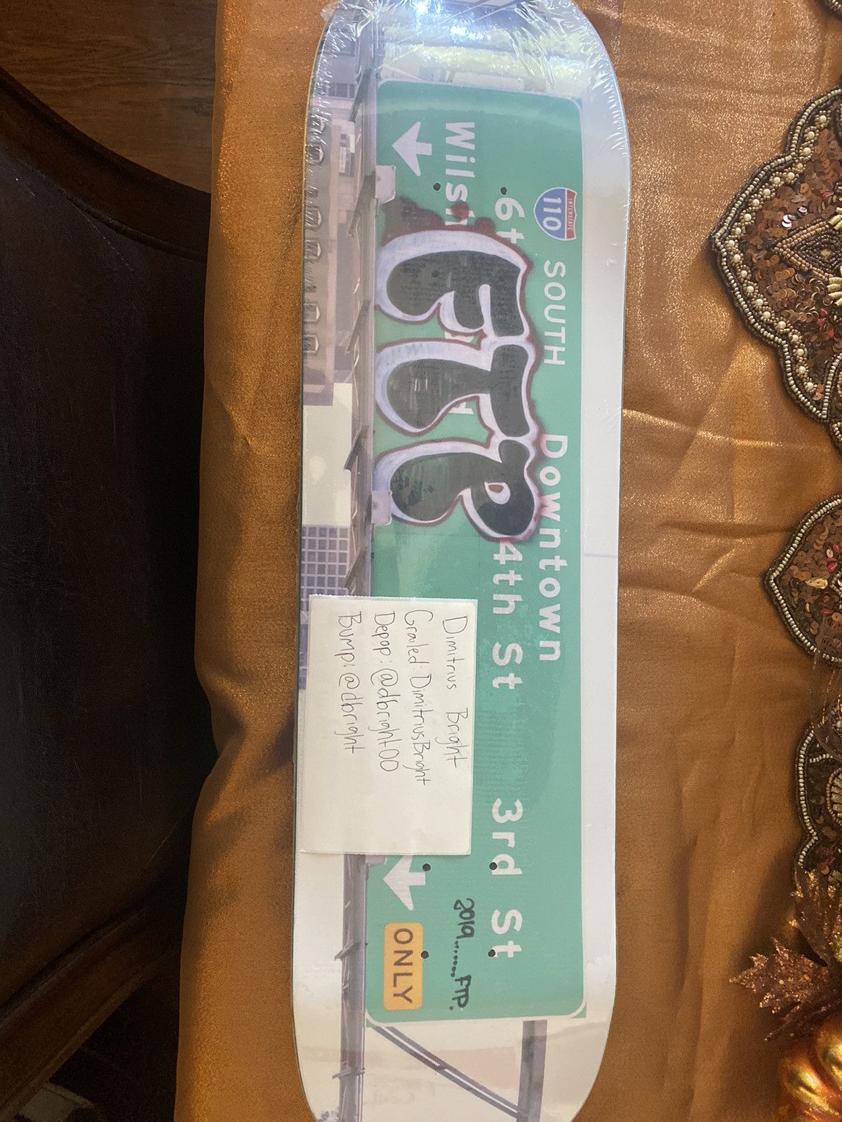 Fuck The Population FTP Freeway Deck | Grailed