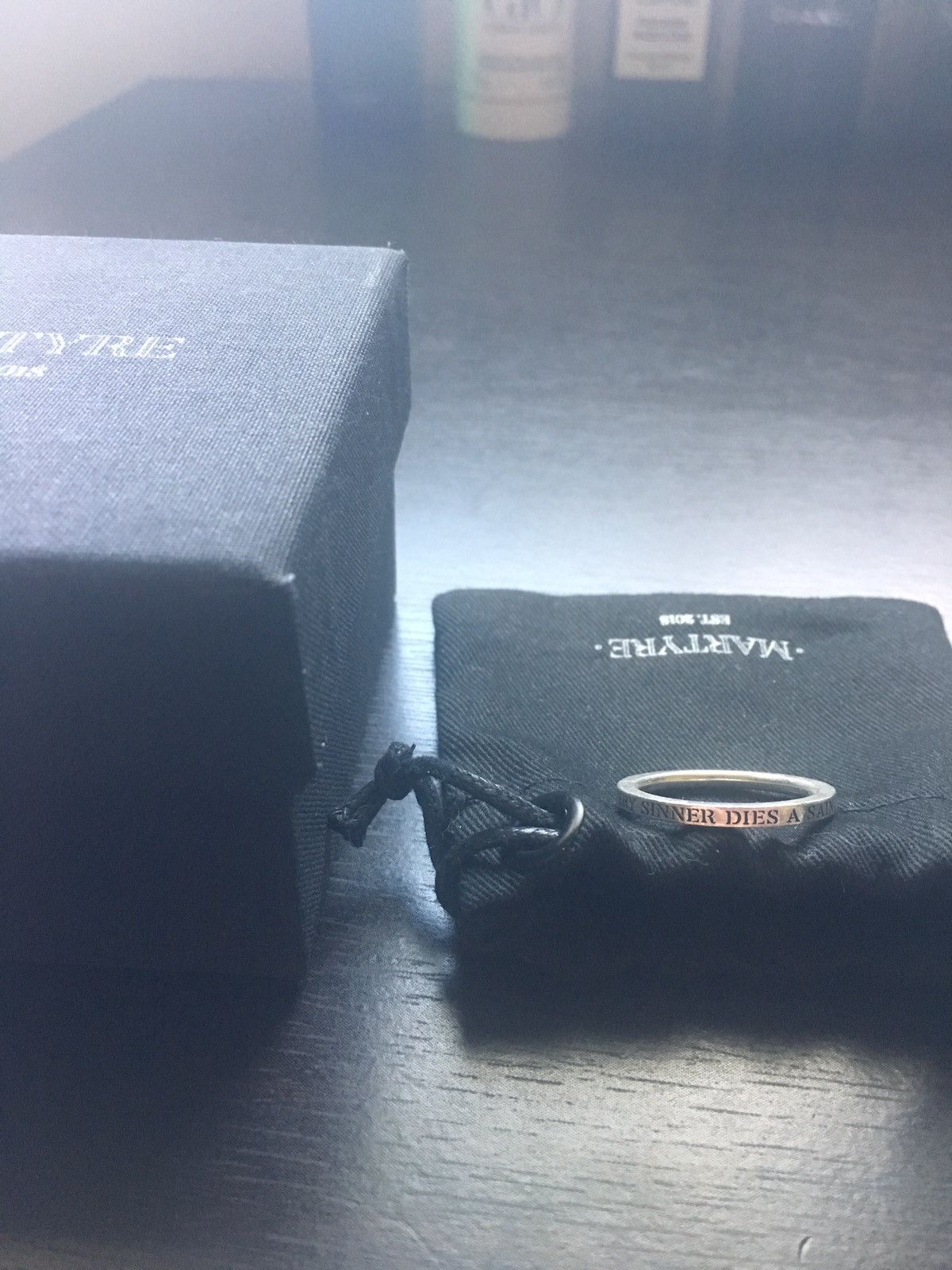 Sterling Silver Martyre Sinner Stack Ring | Grailed