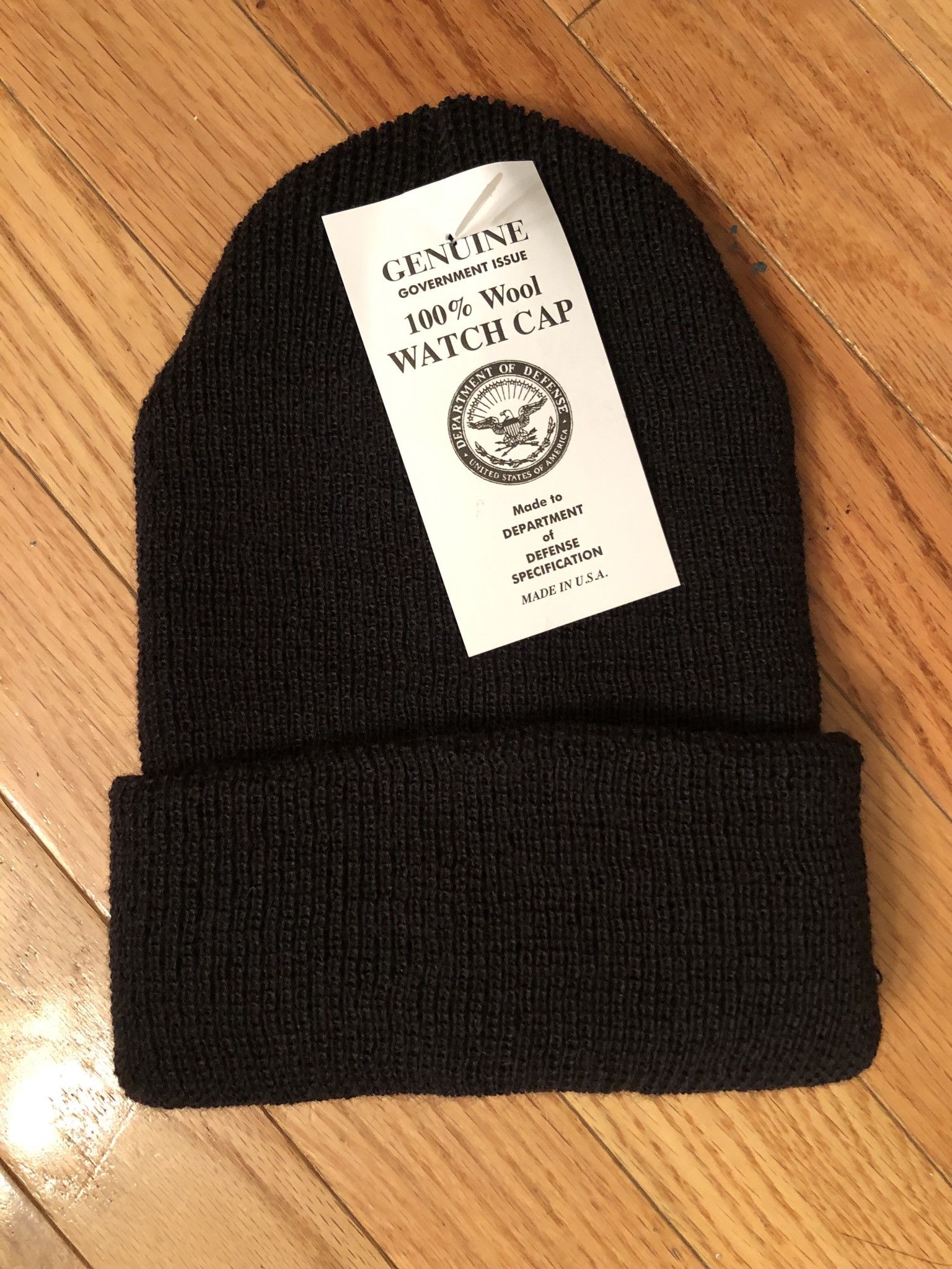 Made In Usa Genuine Government issue 100% Wool Watch Cap | Grailed