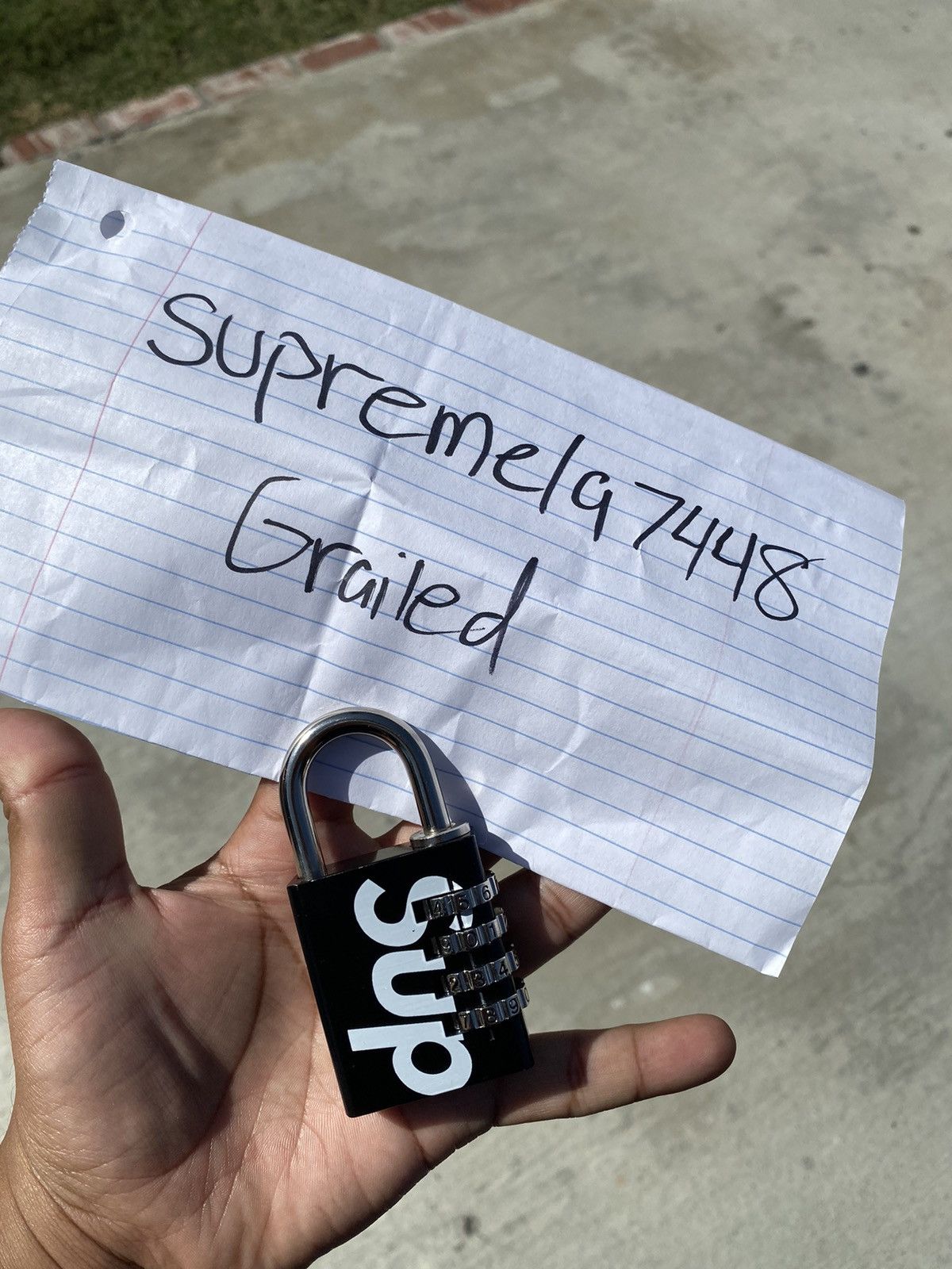Supreme Supreme Master Lock | Grailed