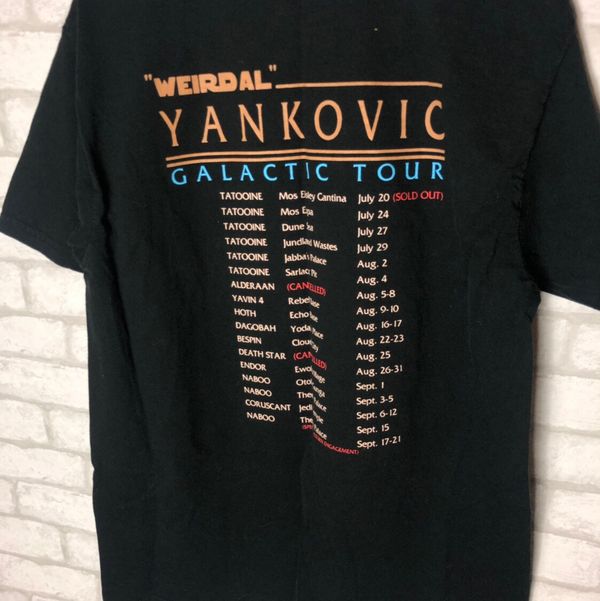 Vintage Weird Al Tour Shirt Grailed