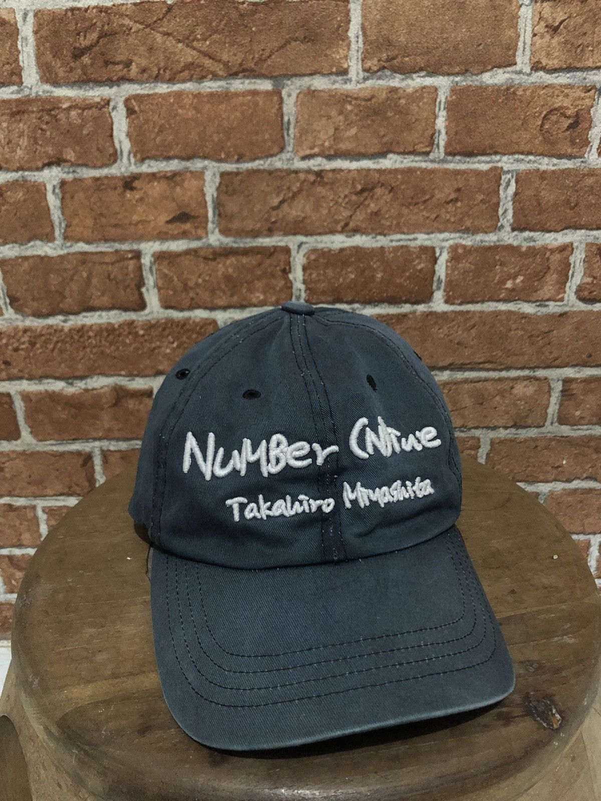 Number (N)ine Rare - Vintage Number (Nine) Takahiro Miyashita logo cap ...