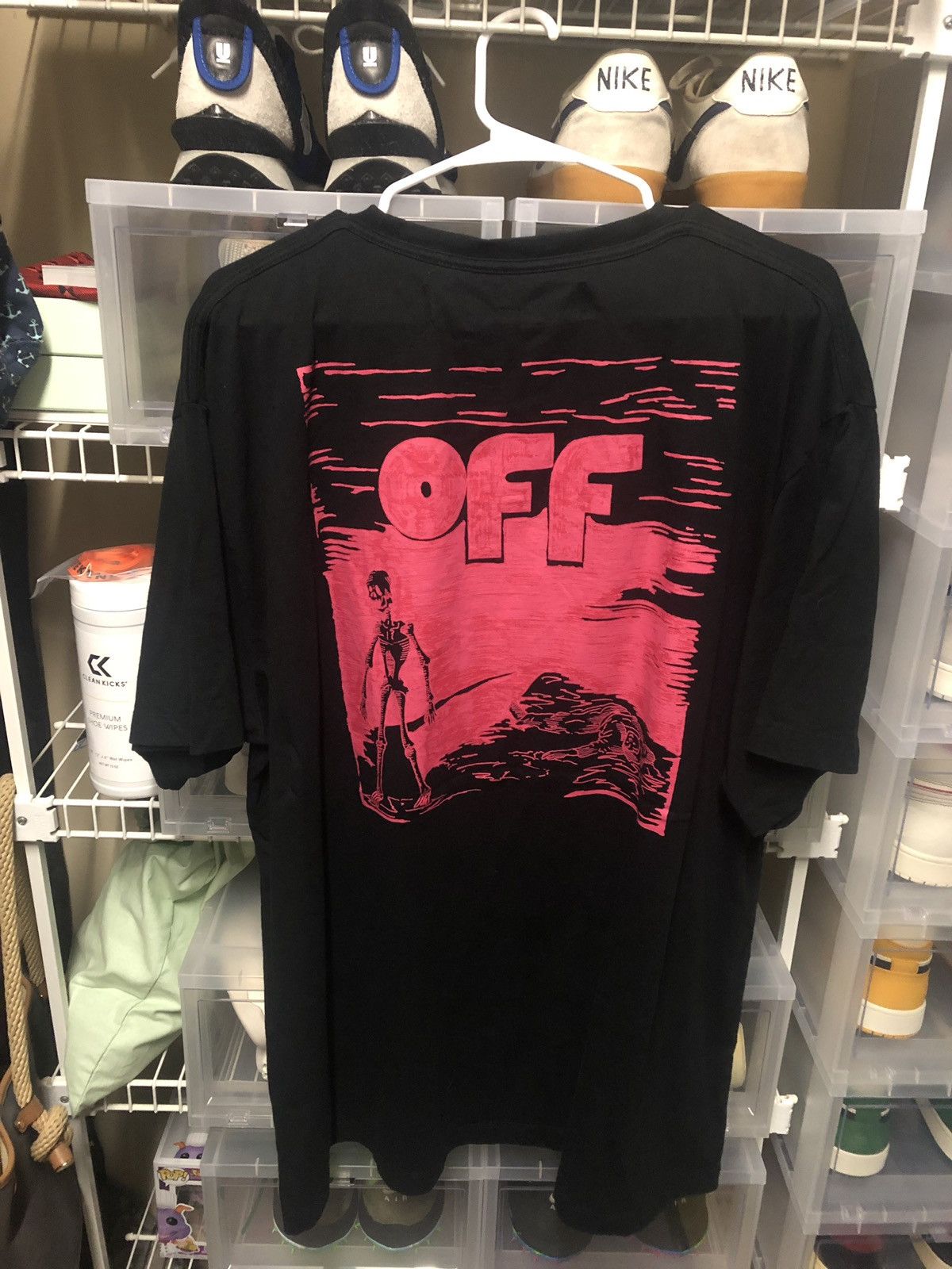Off-White × Virgil Abloh Off-White Skull Floating Tee | Grailed