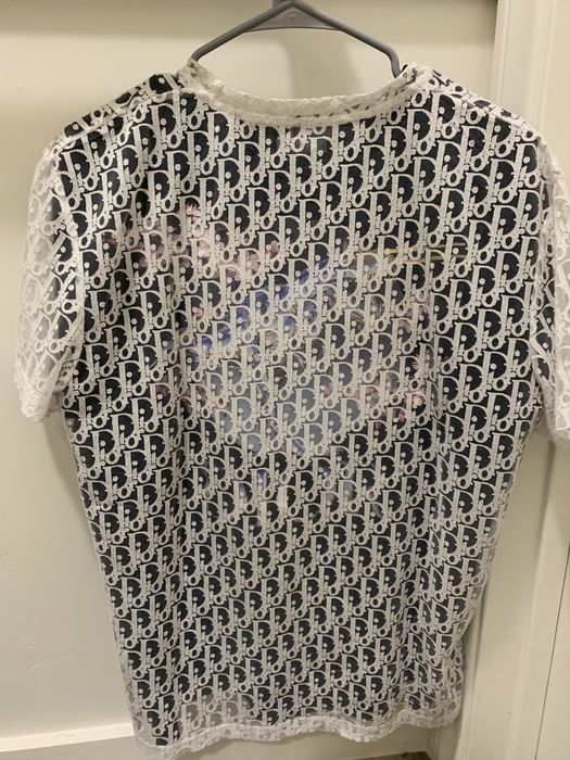 Dior dior oblique monogram t shirt | Grailed
