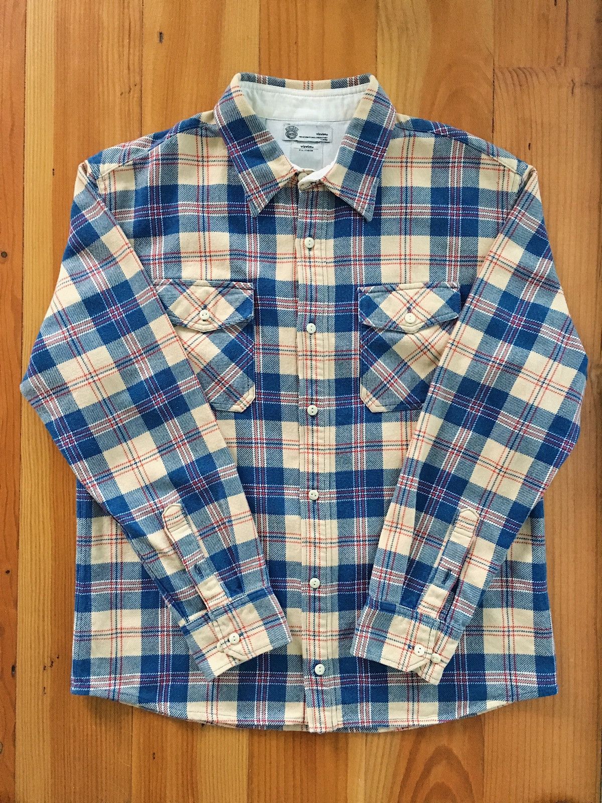 Visvim VISVIM BLACK ELK FLANNEL SHIRT/ 3 | Grailed