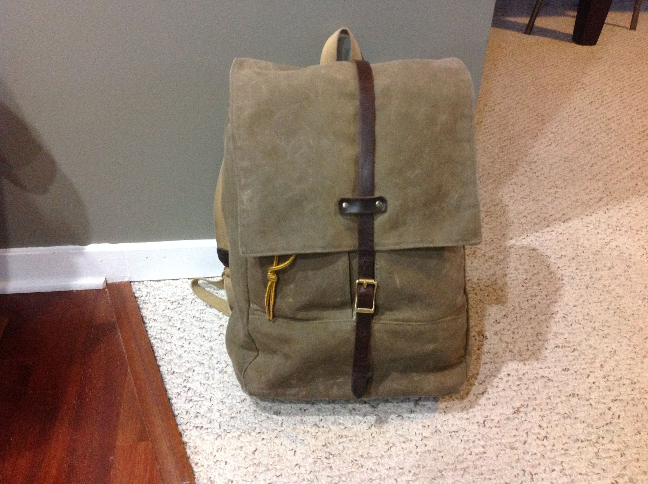 Archival Clothing Rucksack - Ranger Tan Waxed | Grailed
