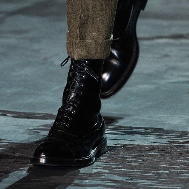 Berluti × Haider Ackermann Eric Bergen calf leather boot | Grailed
