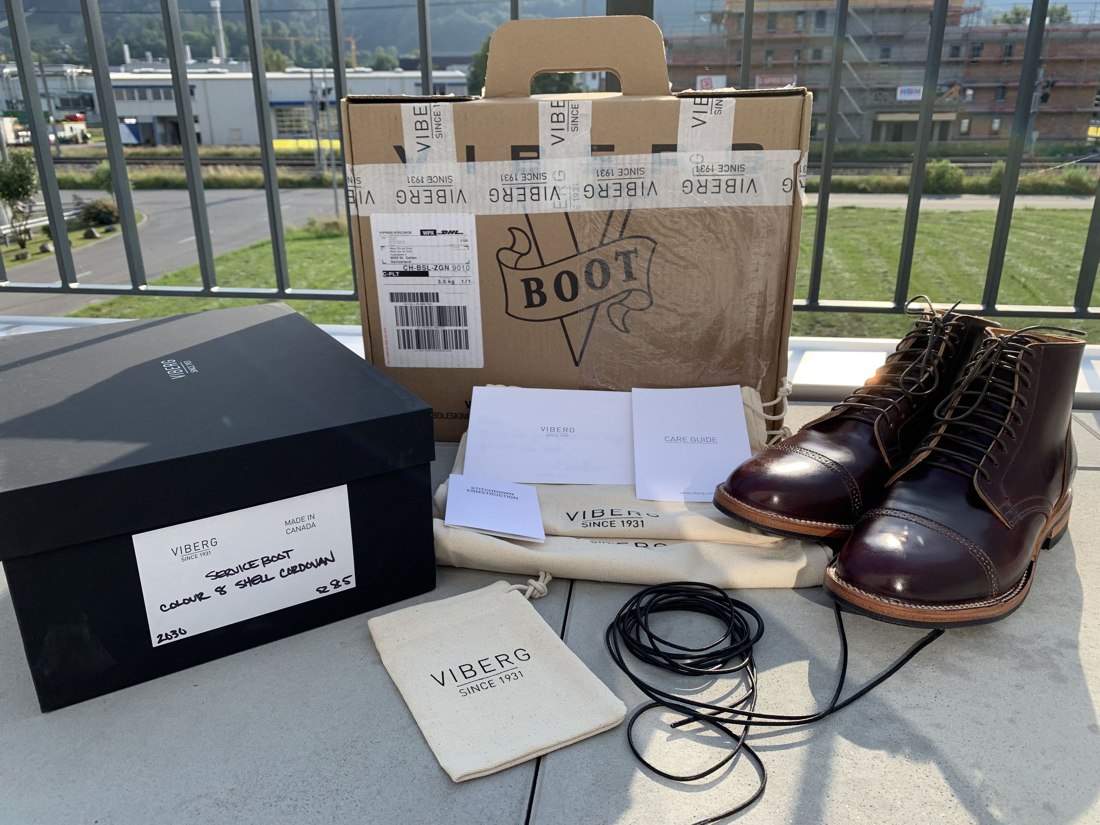 Viberg Service Boot Colour 8 Shell Cordovan - 2030- 8.5 | Grailed