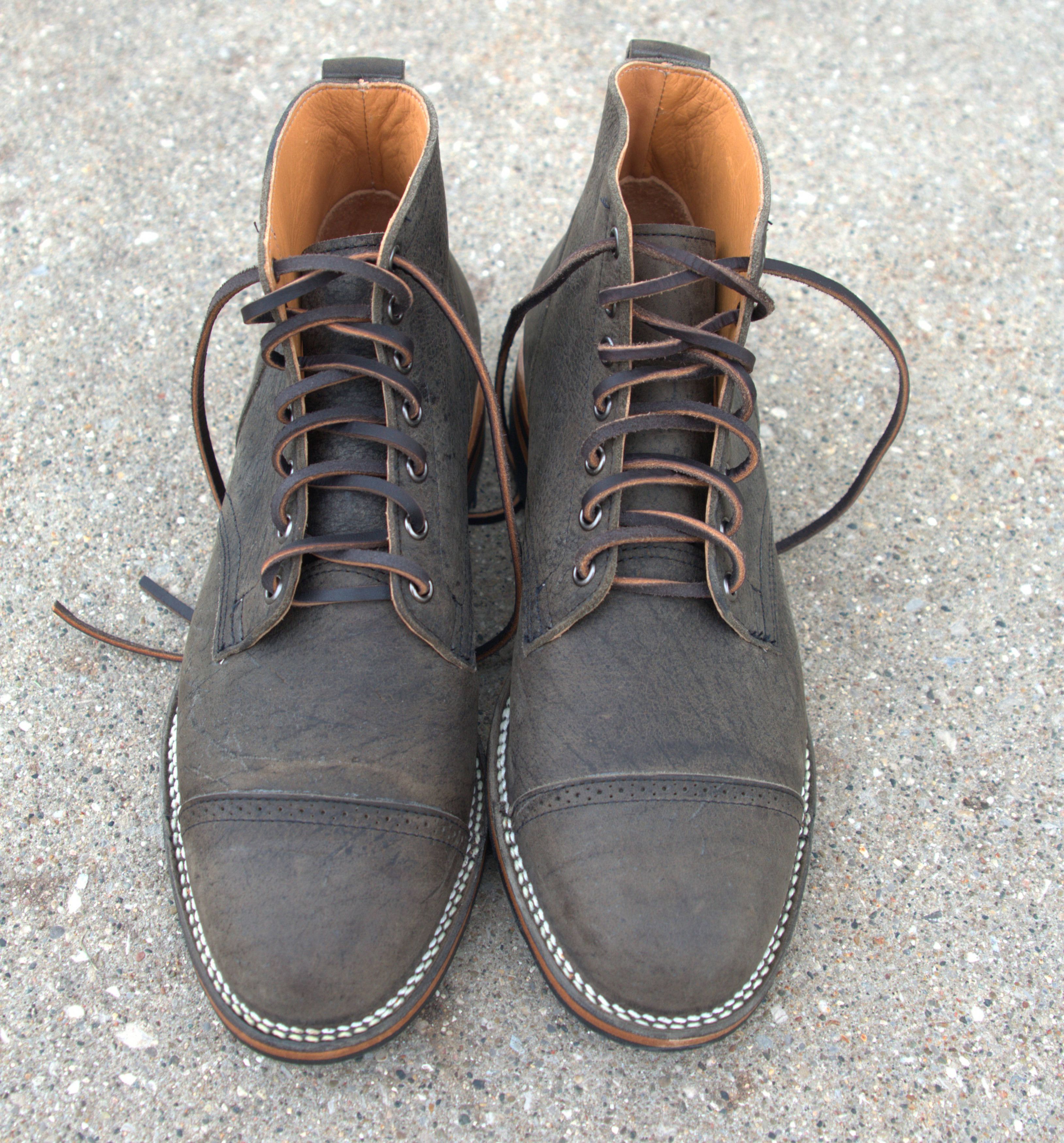 Viberg Viberg – Stone Waxed Kudu - 2030 8.5 | Grailed