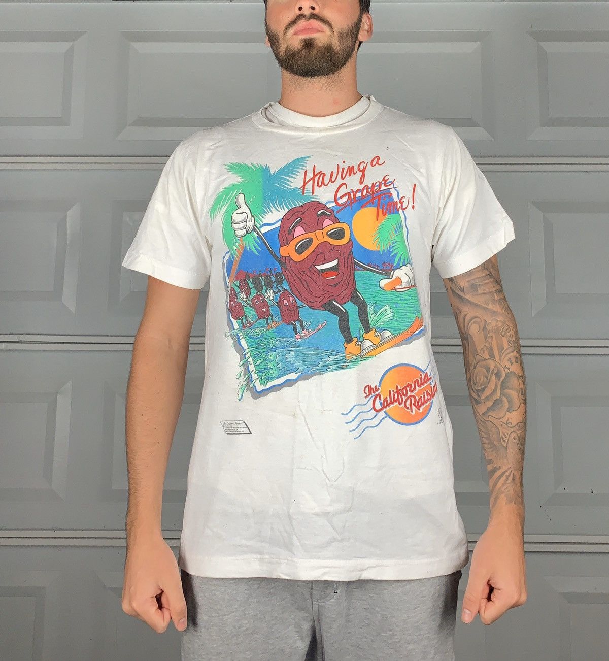 Band Tees × Rock T Shirt × Vintage Vintage 80s 90s California Raisins ...