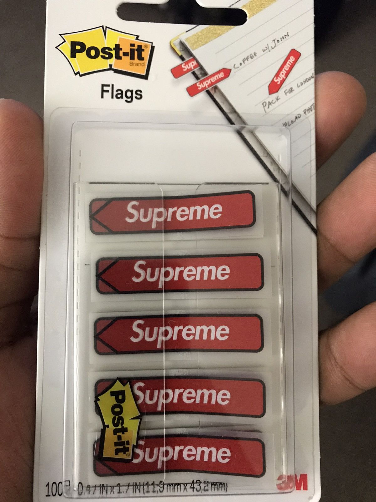 Supreme Supreme Post It Flags | Grailed