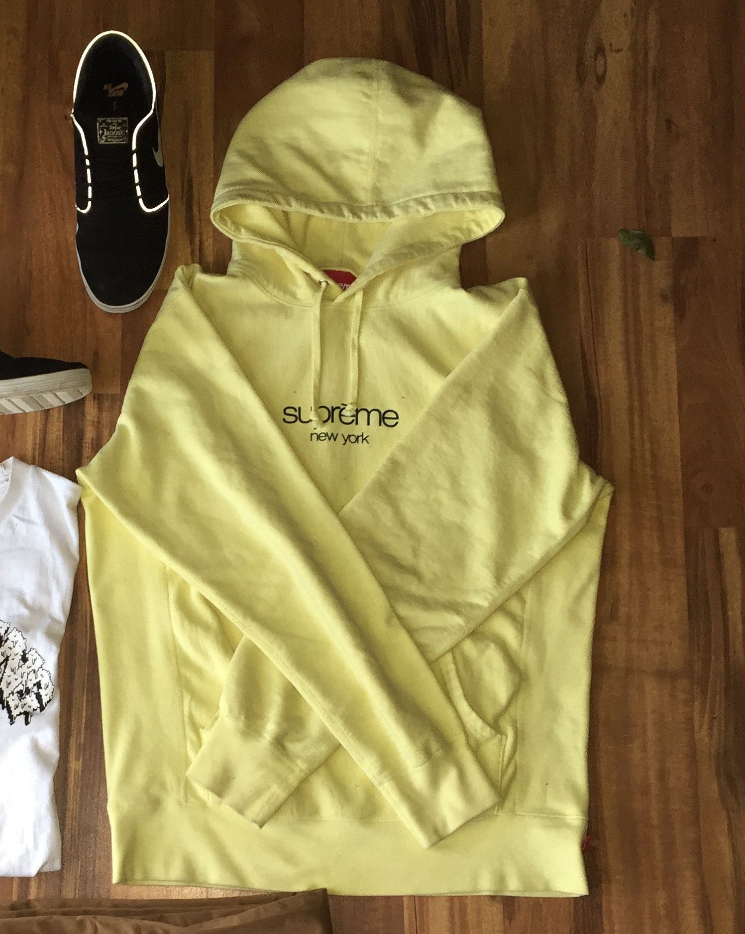 Supreme Classic Logo Yellow | Grailed