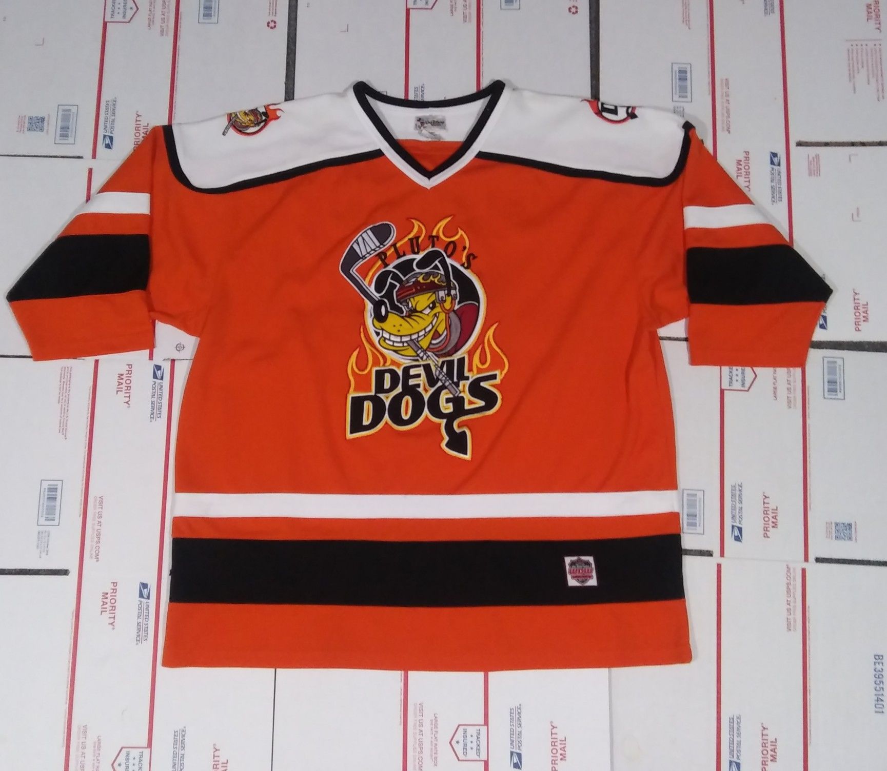 Disney Pluto Devil Dogs Hockey Jersey | Grailed