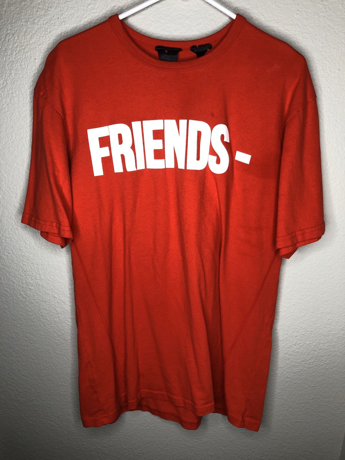 Vlone Red Vlone Friends Tee | Grailed