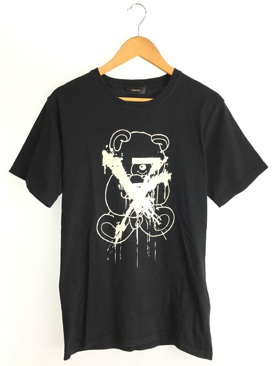 Undercover Short Sleeve Black Bear Blindfold Print T Shirt Grailed