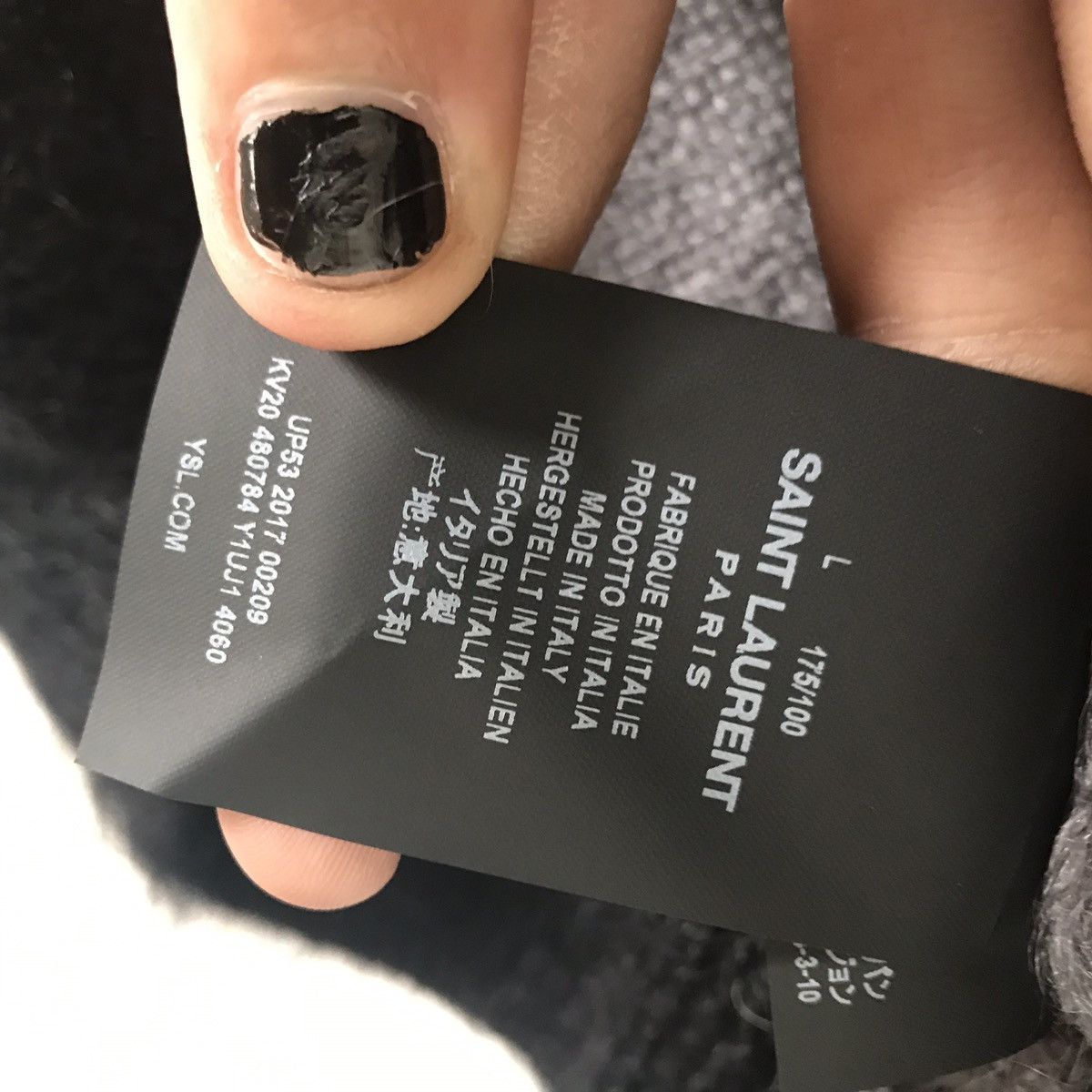 Saint Laurent Paris Saint Laurent Paris Mohair Sweater | Grailed