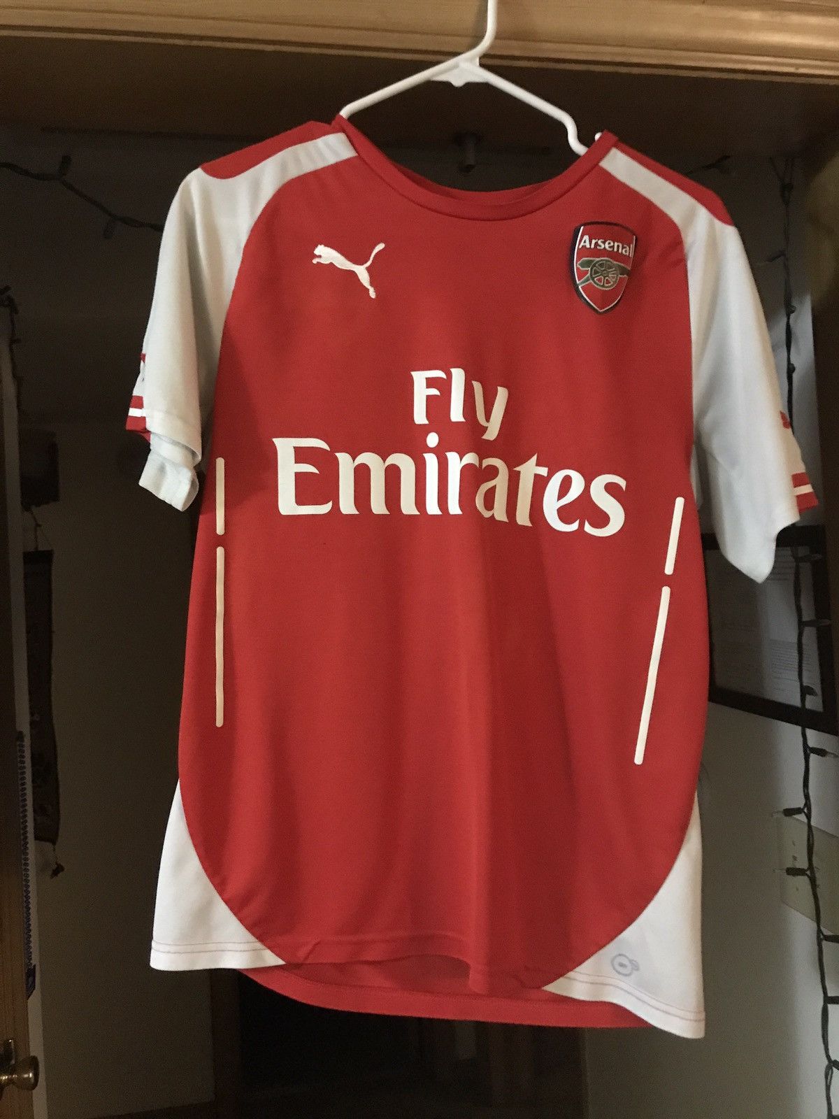 Puma × Vintage Fly Emirates Arsenal Jersey | Grailed