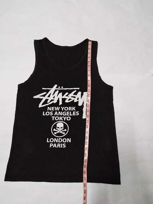 Vintage stussy X Mastermind tank top. | Grailed
