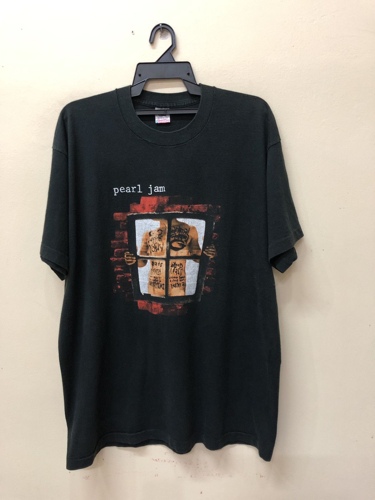 Vintage Vintage 90s Pearl Jam Window Pain Tshirt Bandtee | Grailed