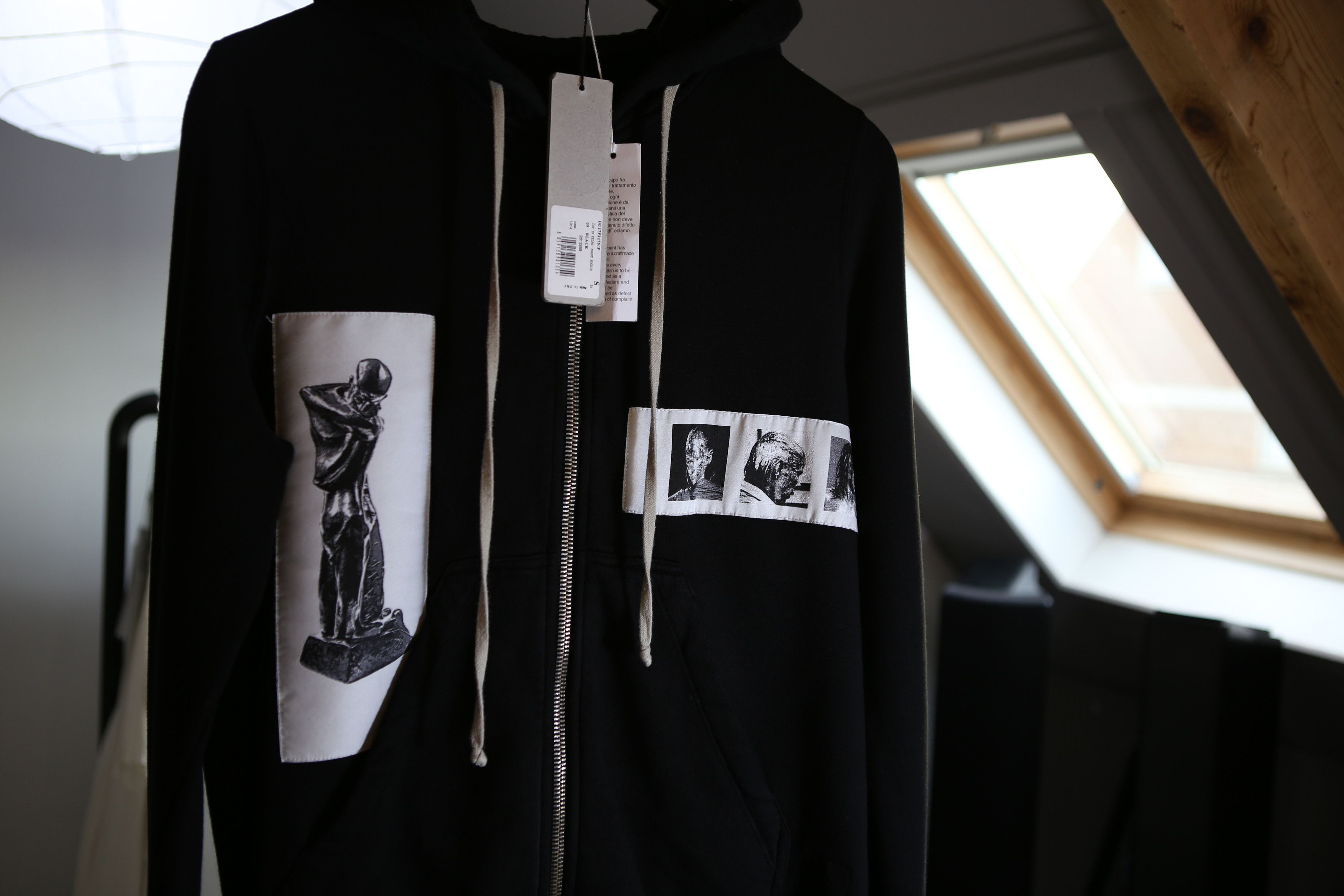 Rick Owens Drkshdw 2016 SS Cyclops Jason zip-up hoodie with Rick Owens Drkshdw 2016 SS Cyclops Jason zip-up hoodie with