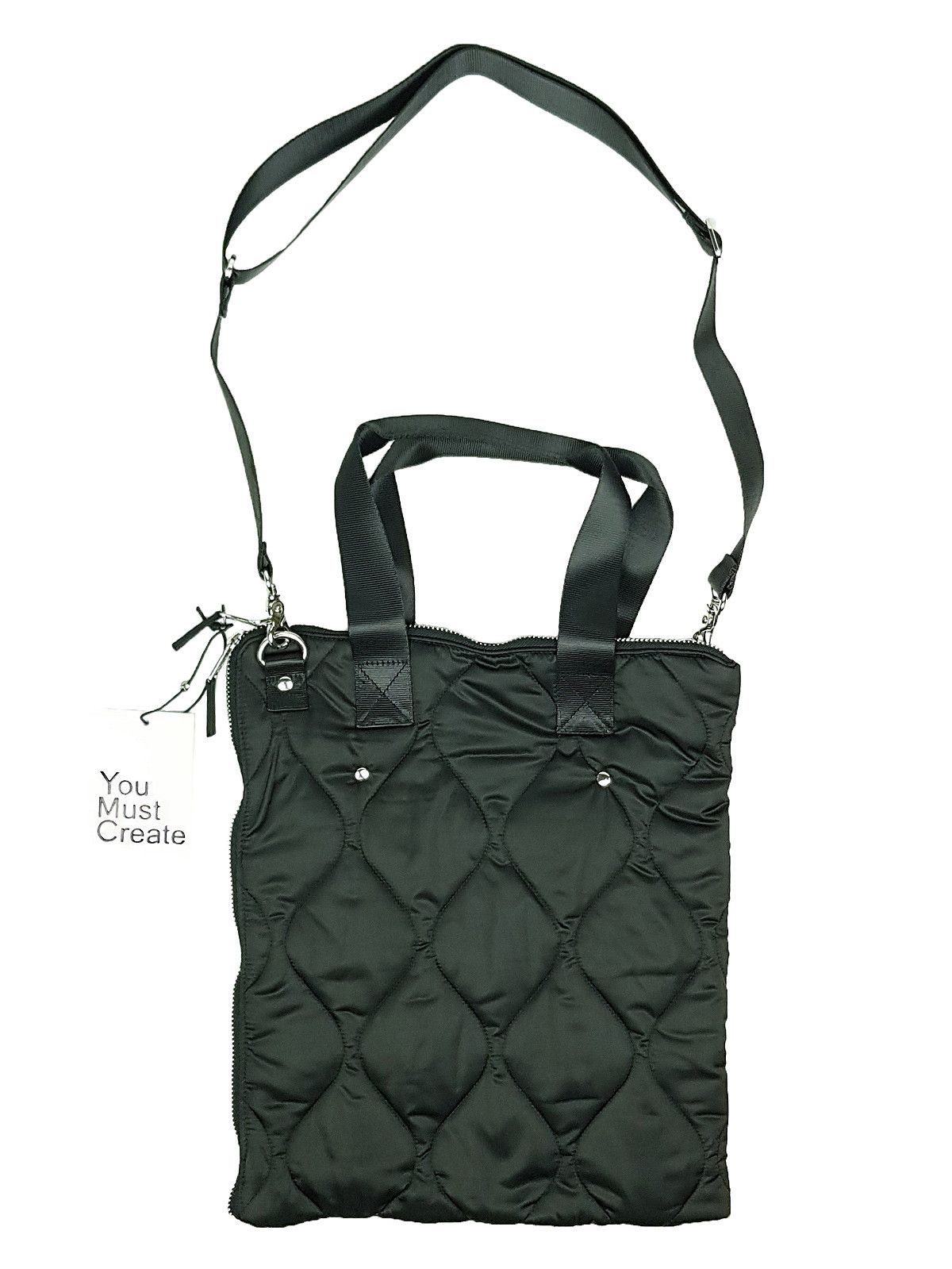 YMC YMC quilted satin flight bag | Grailed