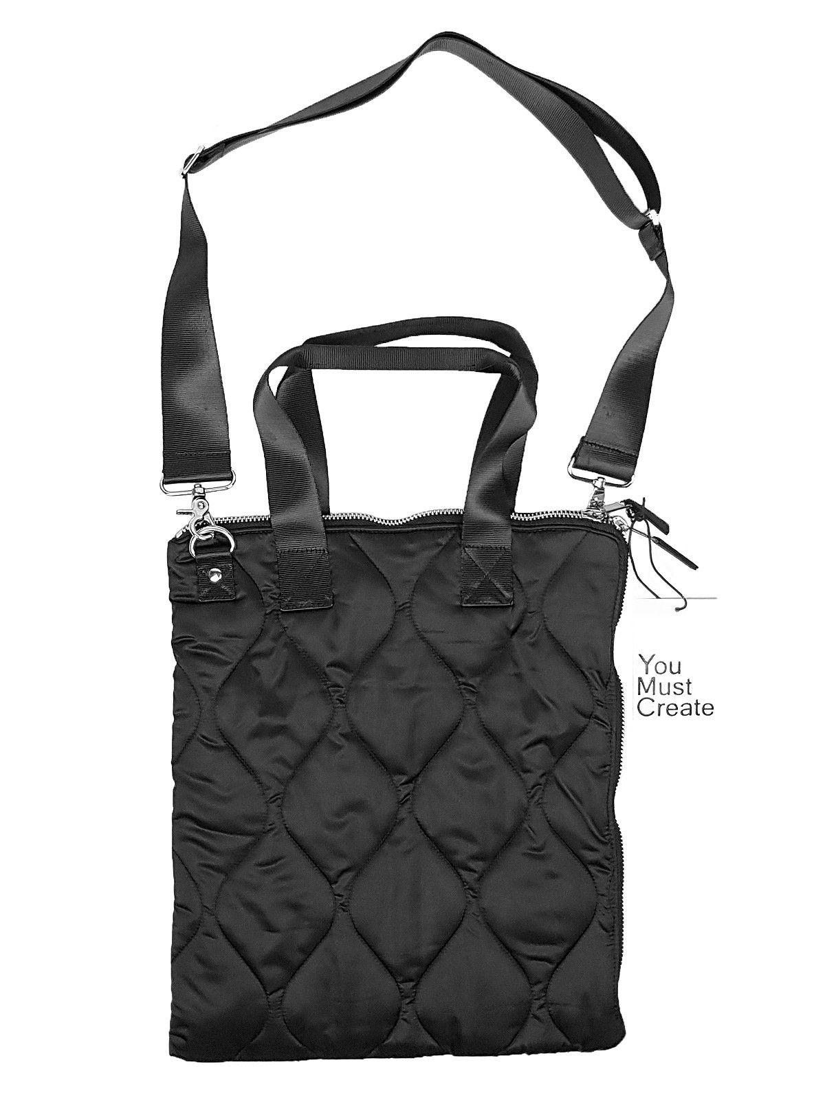 YMC YMC quilted satin flight bag | Grailed