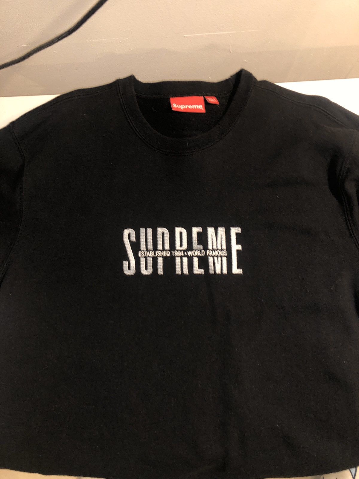Supreme Supreme crew neck | Grailed