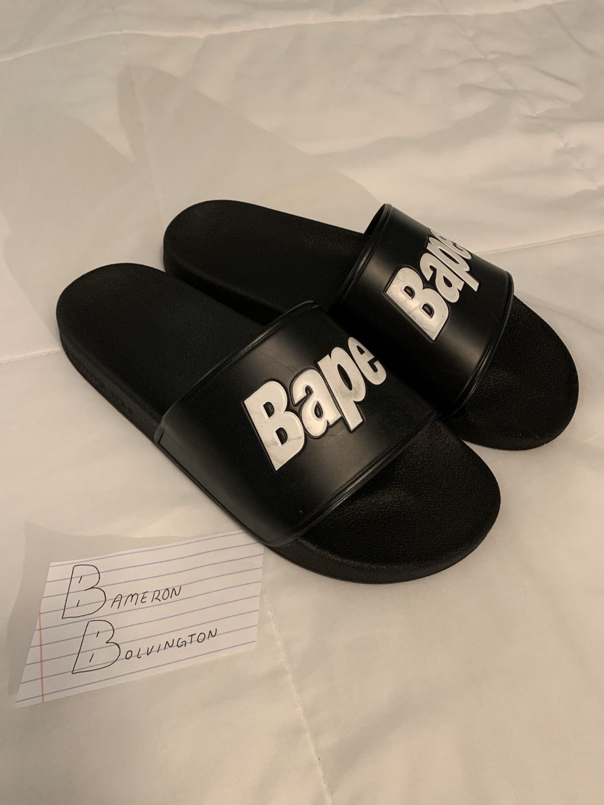 Bape Bape slides | Grailed
