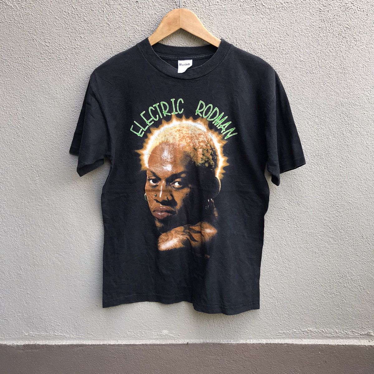 Hypebeast × NBA × Vintage Vintage 90s DENNIS RODMAN electric nba ...