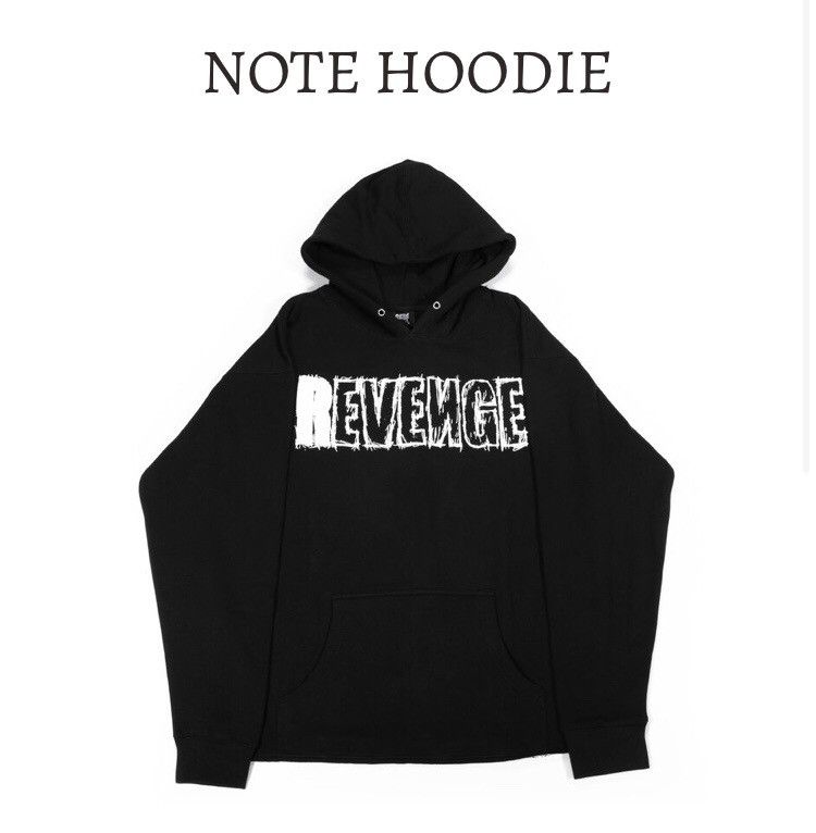 Revenge Revenge “Note Hoodie”x2 | Grailed