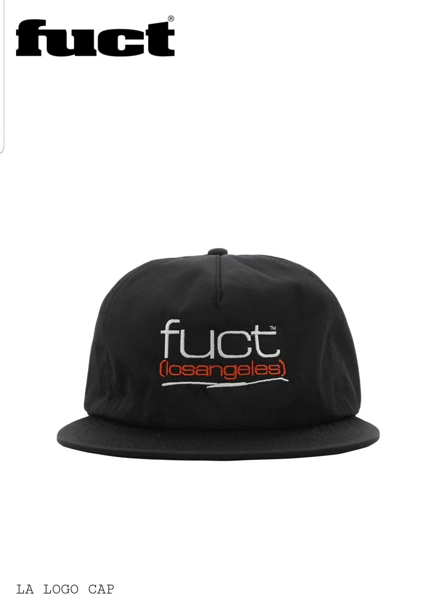 Fuct Fuct LA logo black hat | Grailed