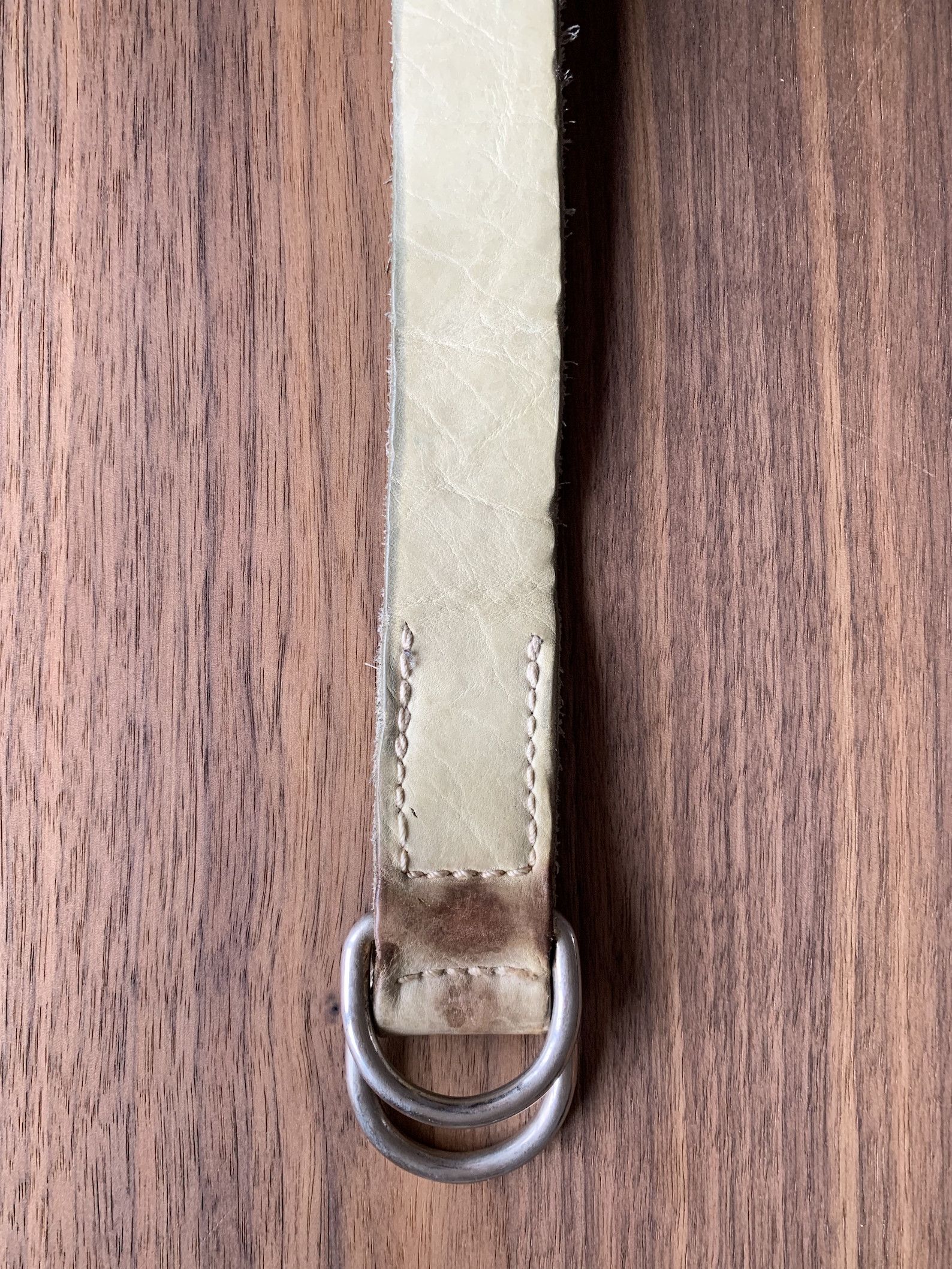 Guidi Guidi Ivory Leather Belt | Grailed