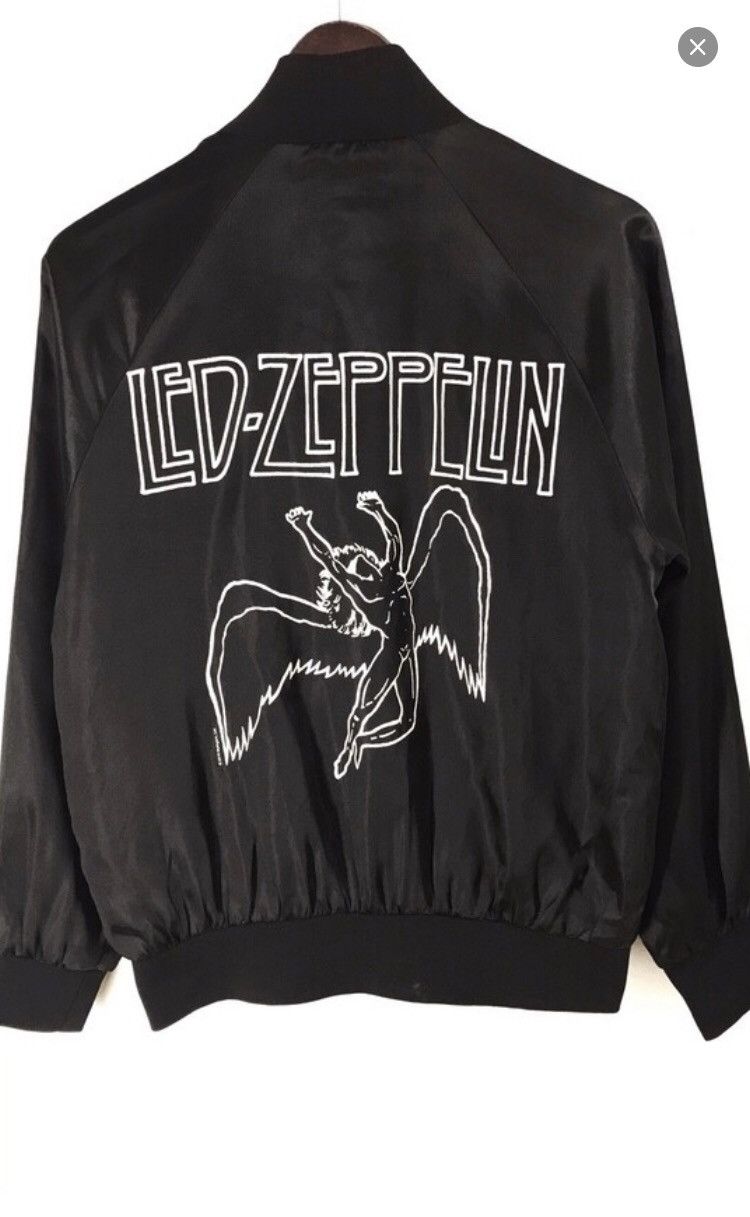 Band Tees Rock Band Led Zeppelin Black Jackets | Grailed