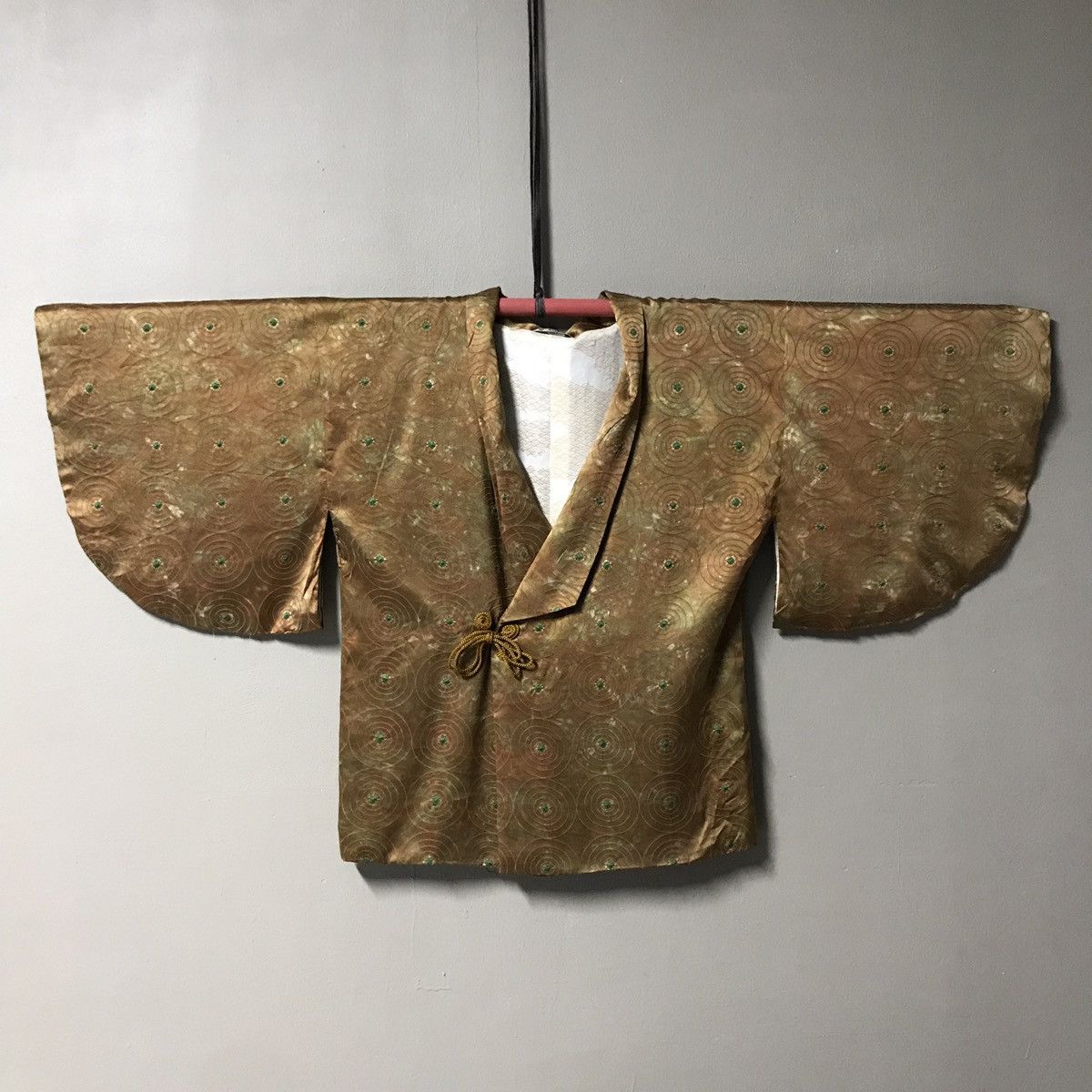 Japanese Brand Vintage japanese Nagoya Gold silk kimono japanese style ...