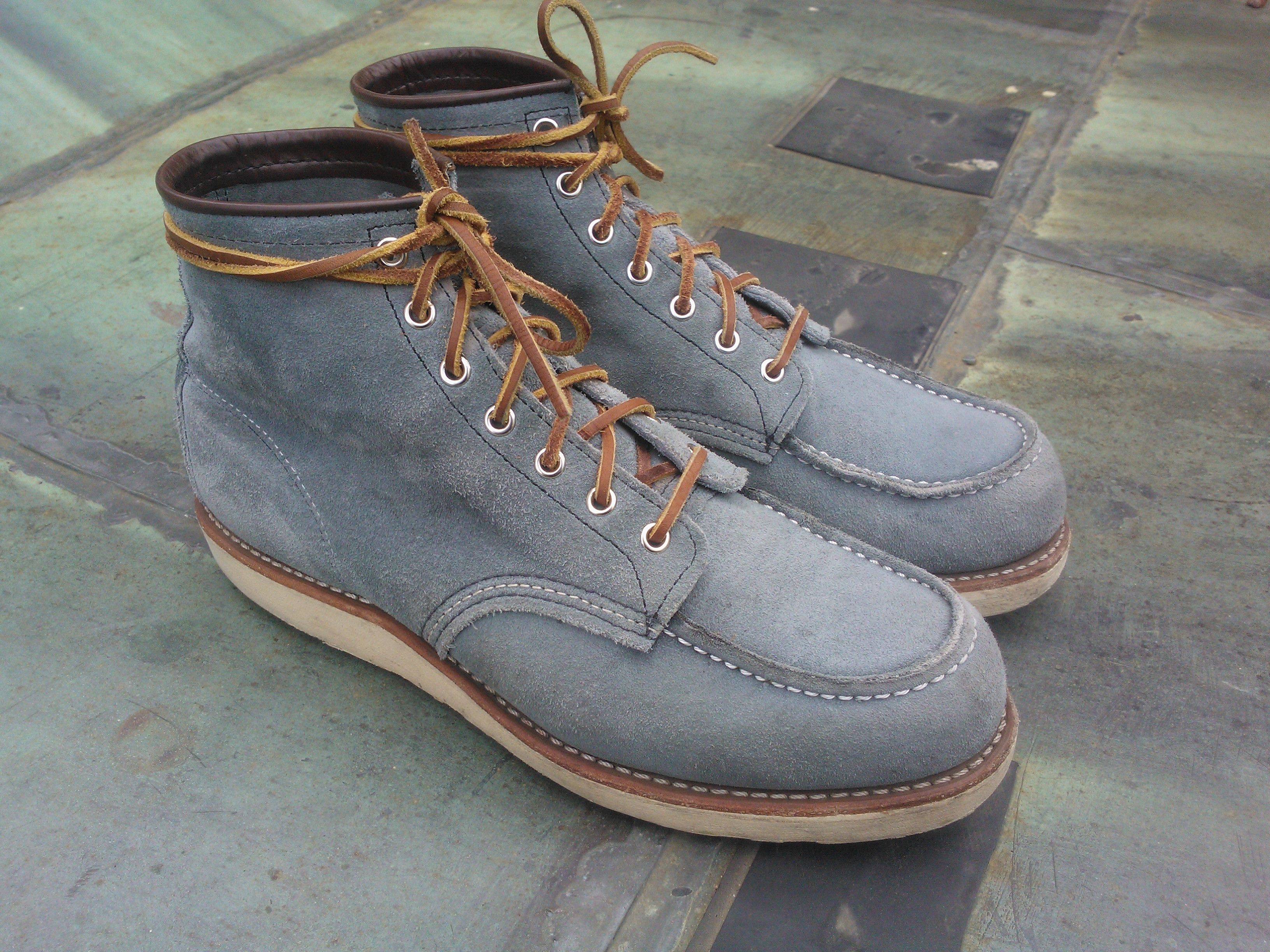 Red Wing 8143 Wedge sole Moc Toe Boot | Grailed