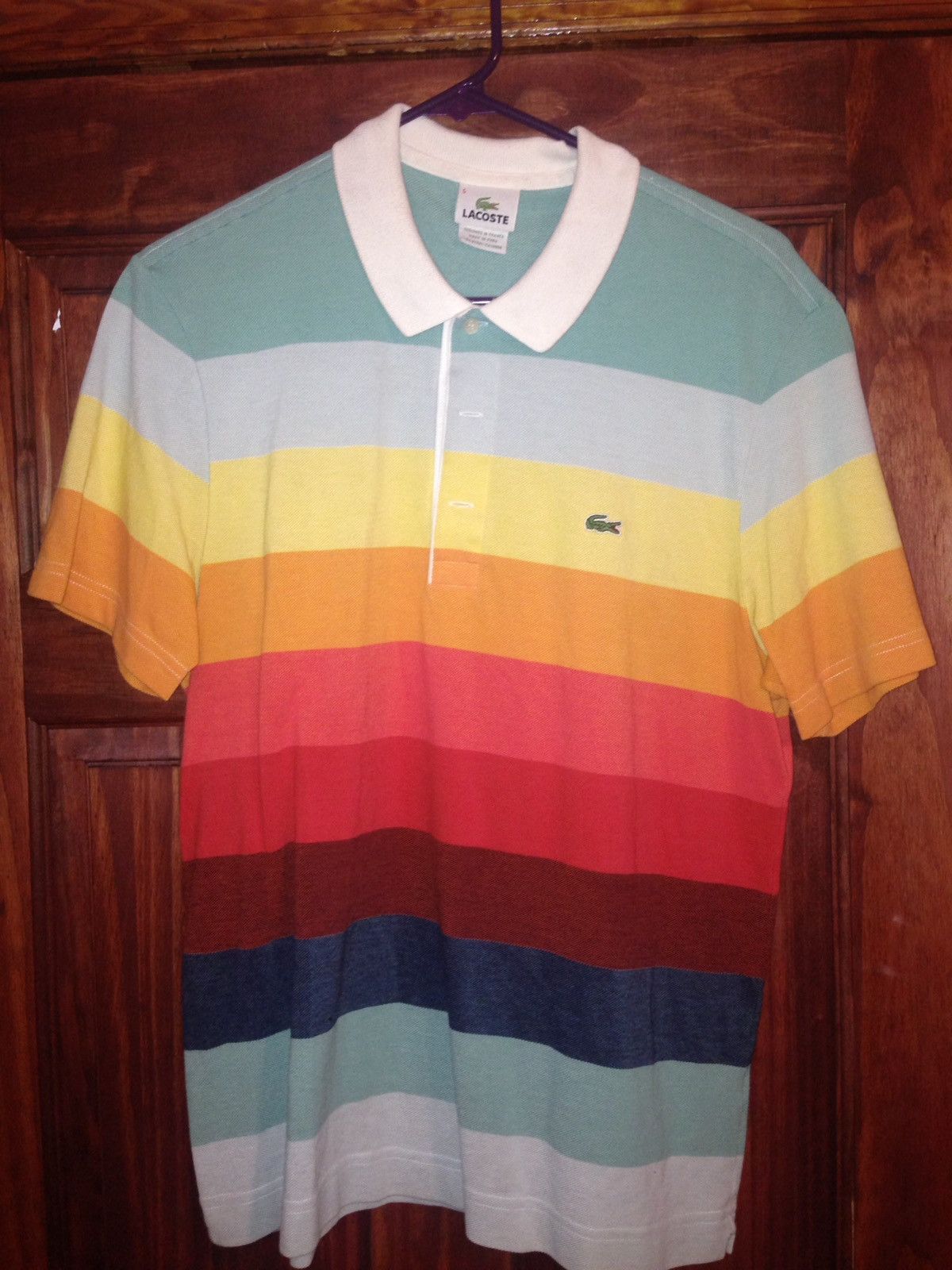 Lacoste Lacoste Rainbow Polo | Grailed