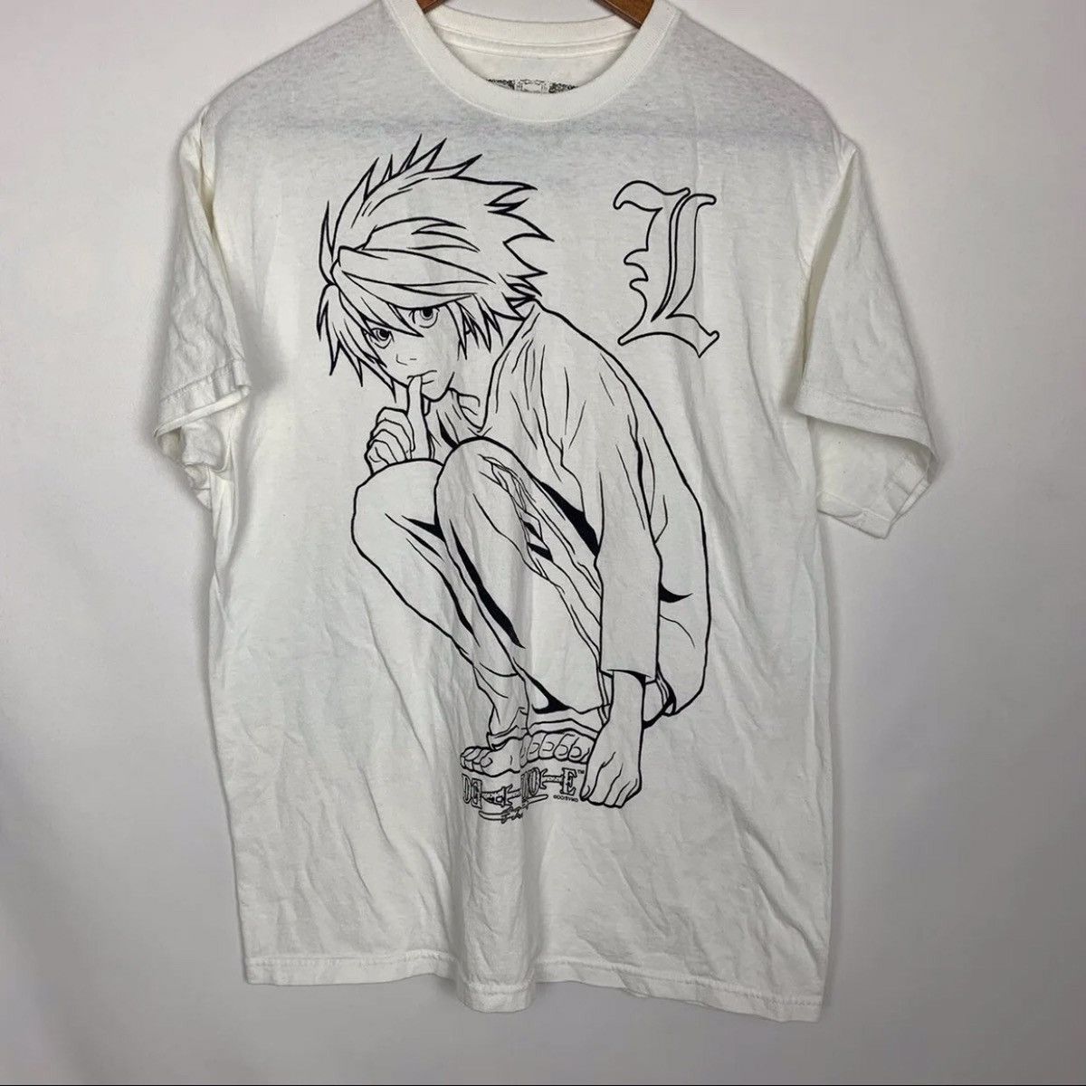 Vintage Vintage Death Note “L” Anime T Shirt | Grailed
