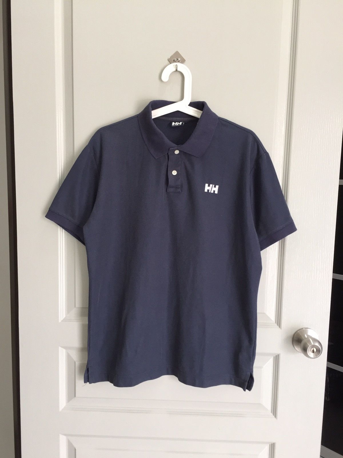 Helly Hansen Helly Hansen Embroidered Iconic HH Logo Polo Collar Tee ...