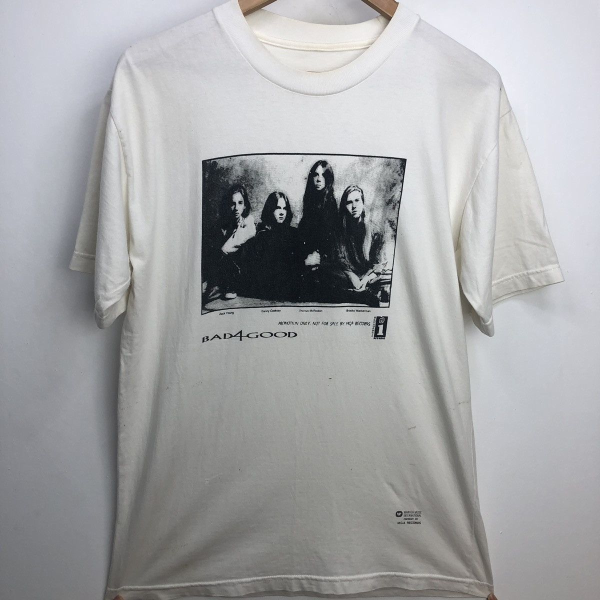 Vintage Rock N Roll Band Tee BAD4GOOD | Grailed