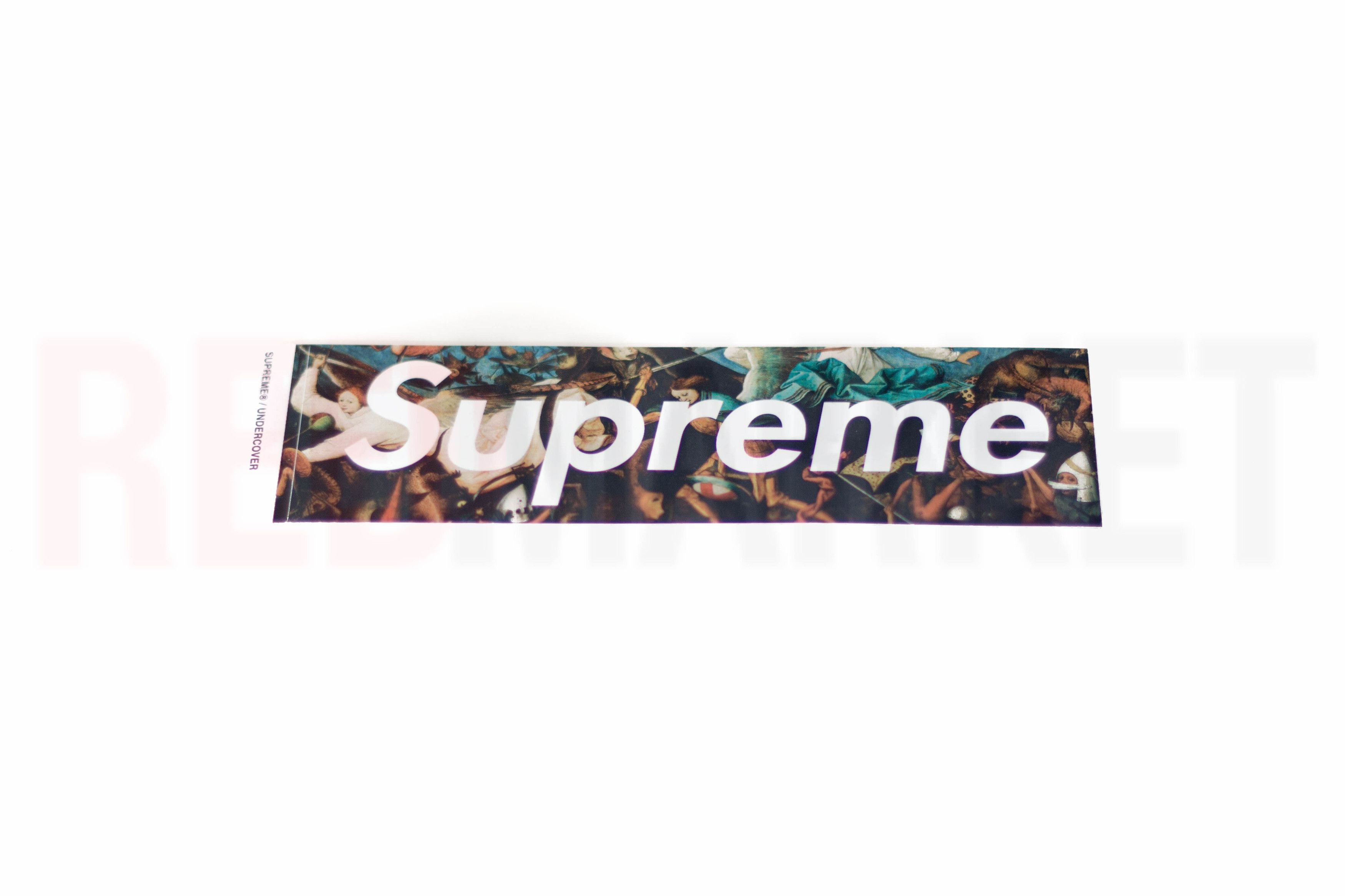 Supreme Supreme X UNDERCOVER Box Logo Sticker | Grailed
