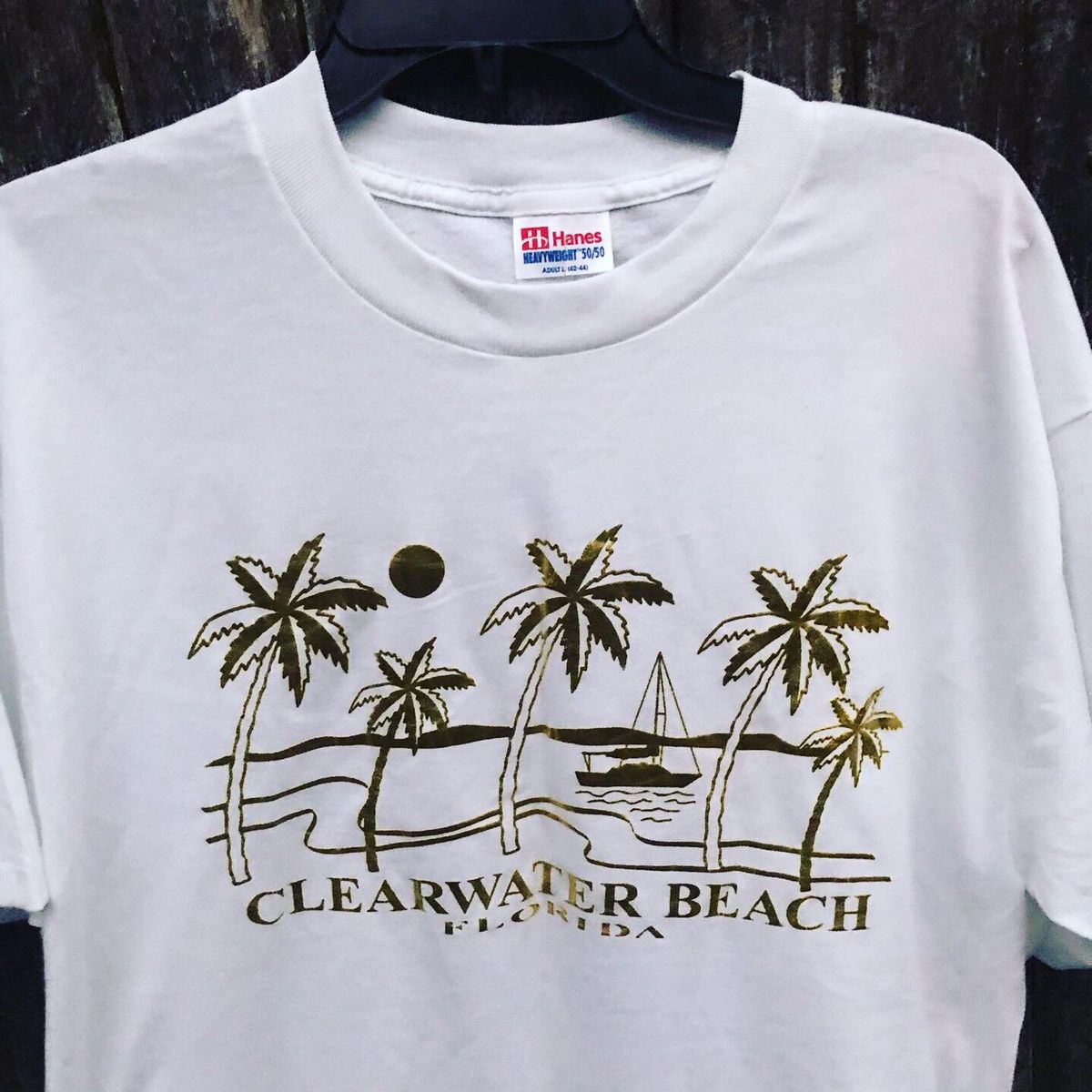 Made In Usa × Vintage 90s Clearwater Florida Tee Shirt made in usa ...