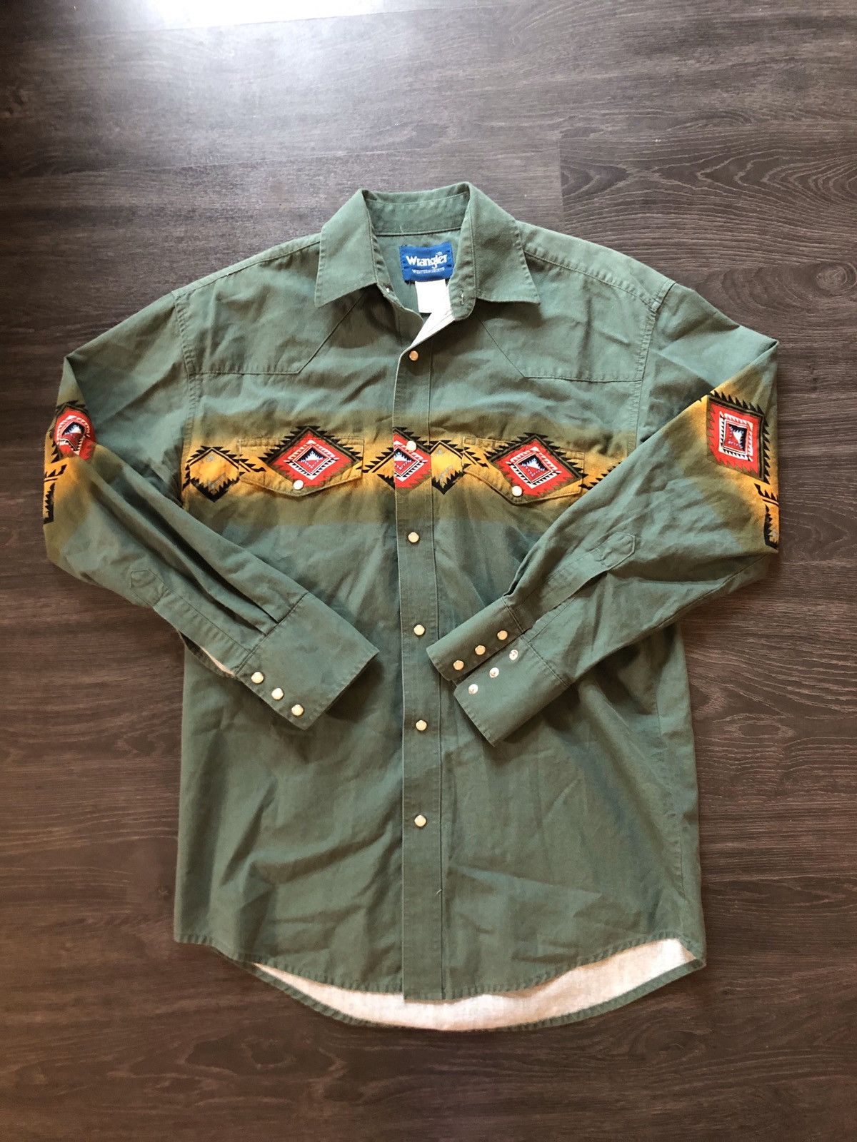 Wrangler Vintage Wrangler Skull Button Up | Grailed