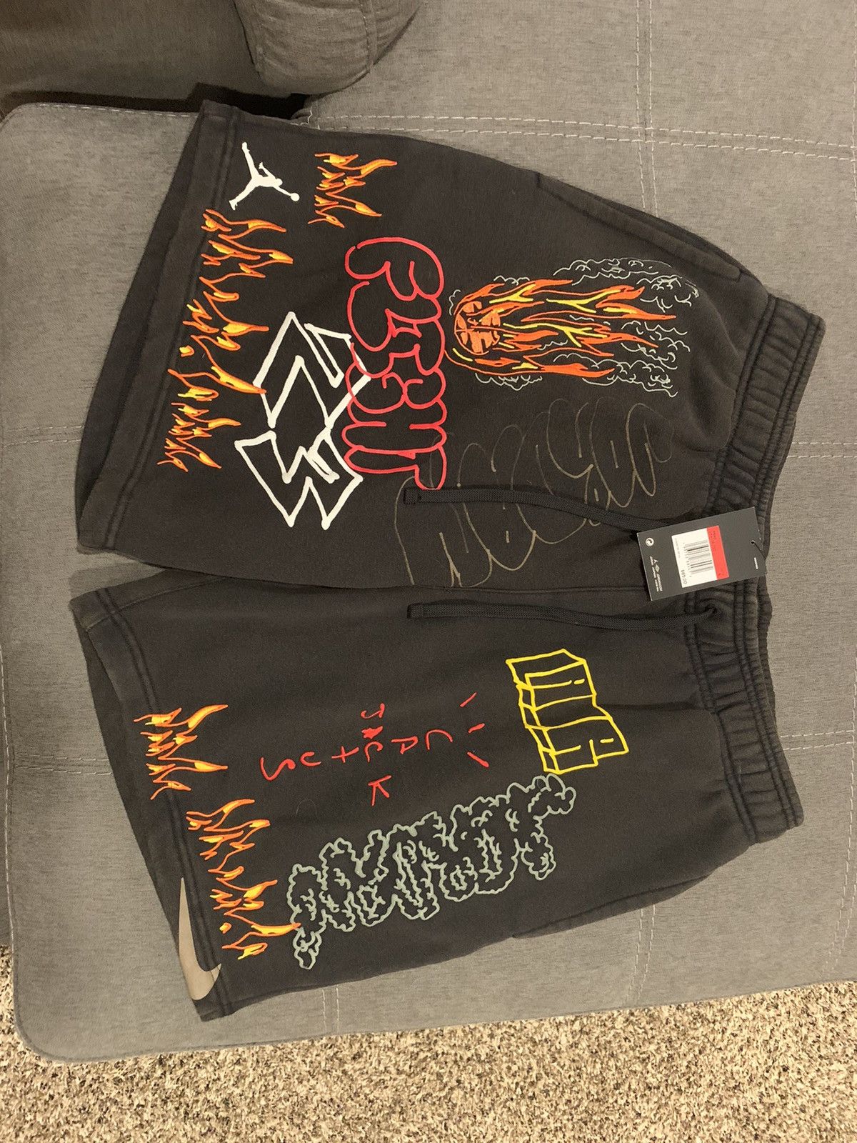 Travis Scott Travis Scott “Cactus Jack” Sweat Shorts | Grailed