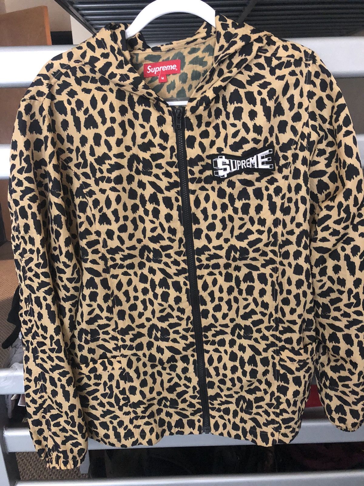 Supreme Cheetah windbreaker/rain jacket | Grailed