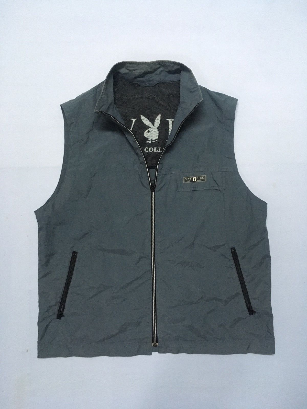 Playboy 💥 Vintage Playboy Vip Collection Vest Full Zipper | Grailed