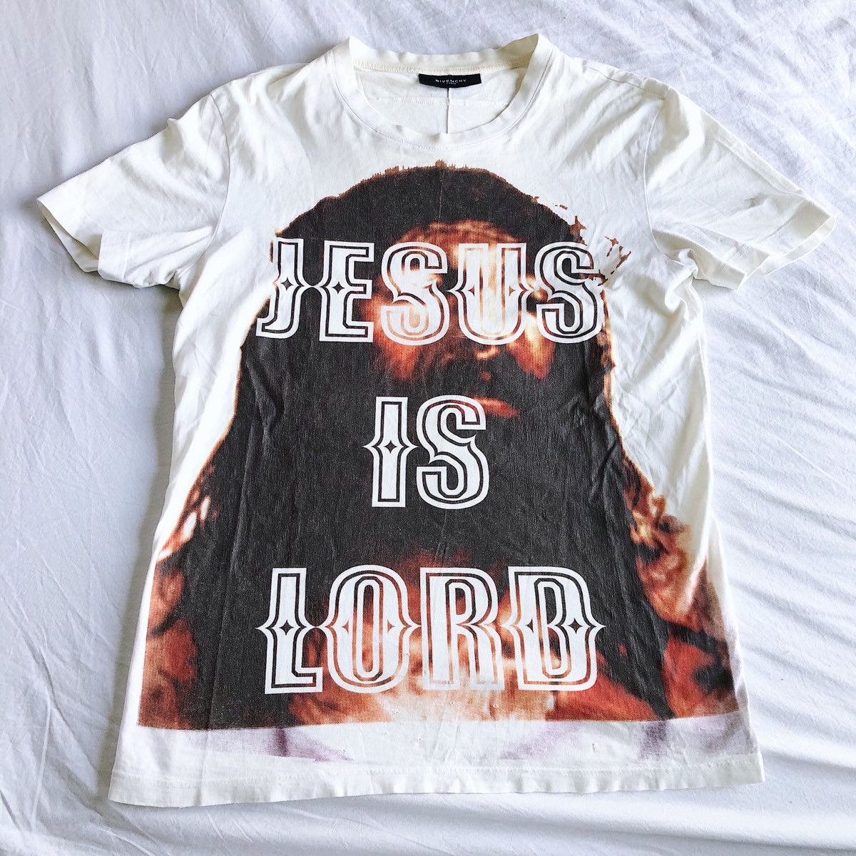 Givenchy Givenchy Jesus is Lord Tee Shirt | Grailed