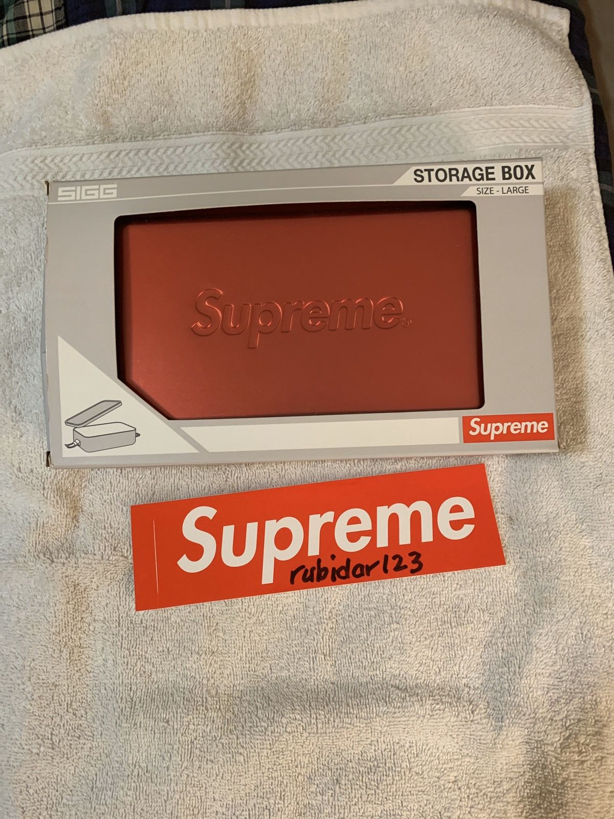 Supreme Supreme X Sigg Large Storage Box | Grailed